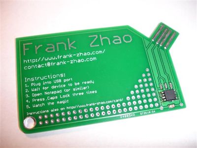 USB PCB Business Card : 10 Steps (with Pictures) - Instructables
