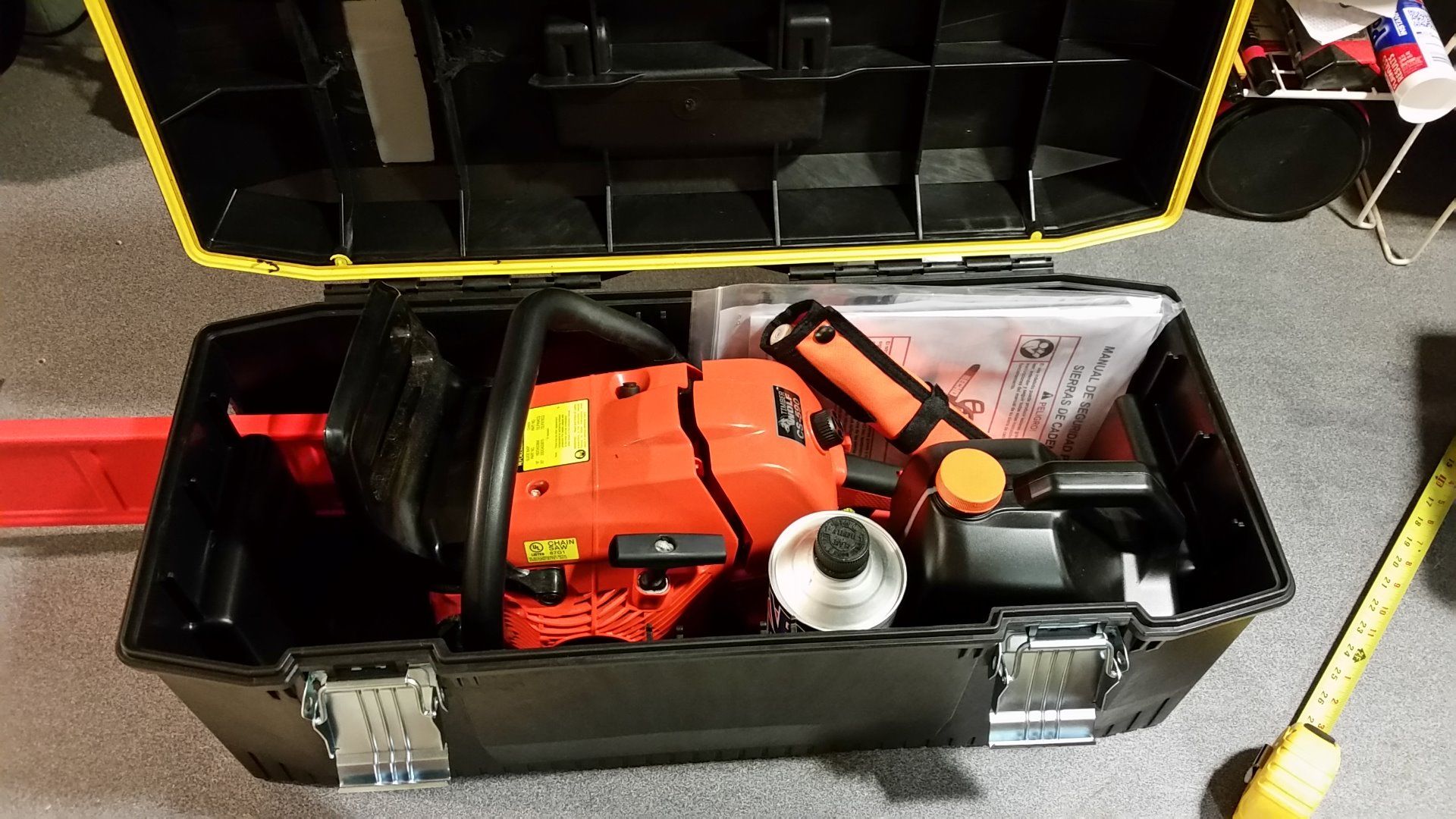 Toolbox Into Chainsaw Case : 4 Steps (with Pictures) - Instructables