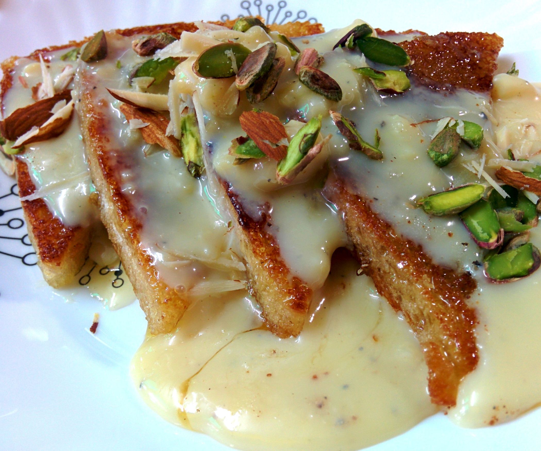 Shahi Tukda, an Exotic Indian Bread Pudding. : 6 Steps (with Pictures ...