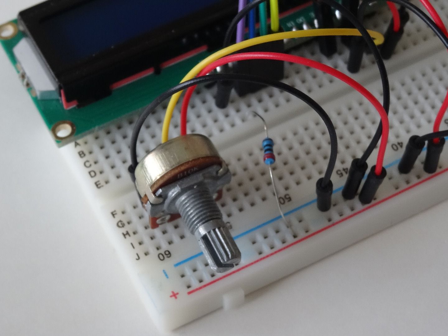 Arduino Nano: Directly Connected 2 X 16 LCD Display With Visuino : 10 ...