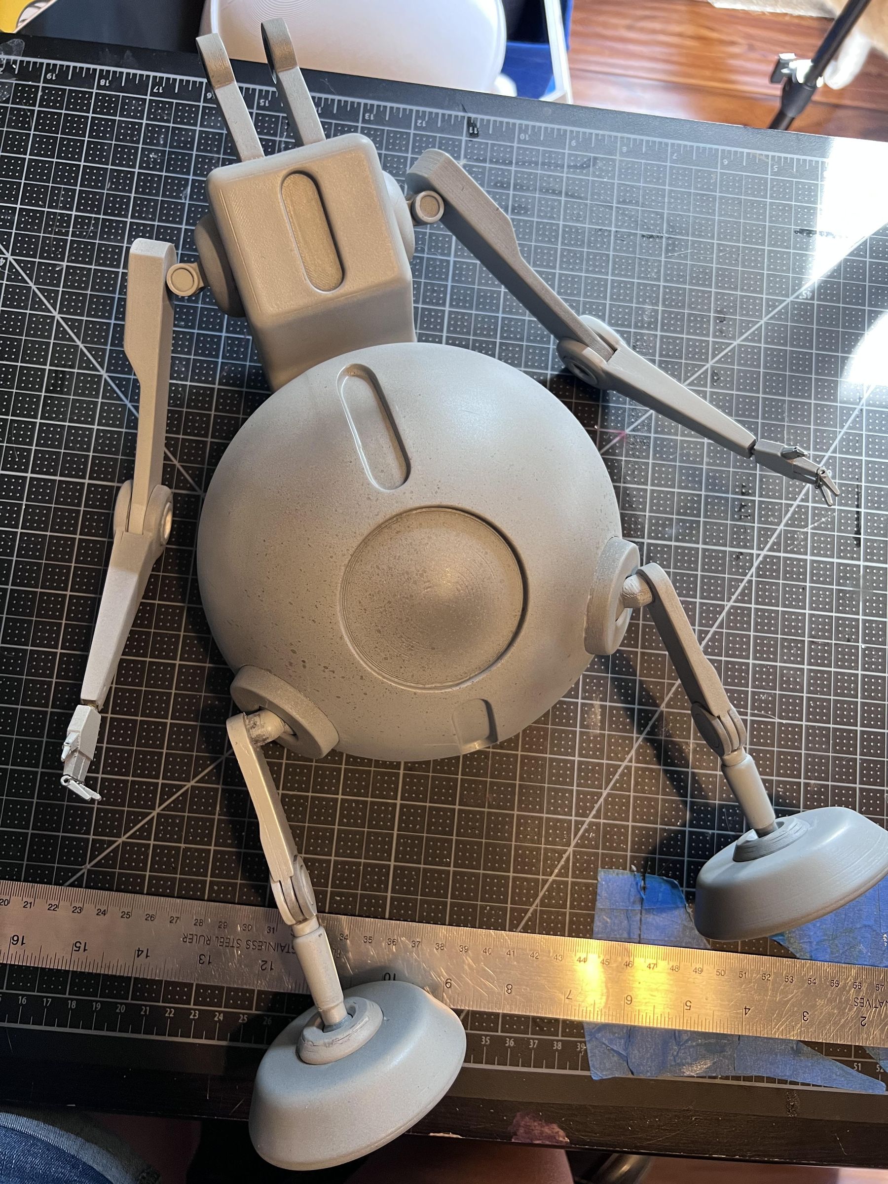 Making Life-size Todo 360! (Cad Bane's Droid - Star Wars) : 3 Steps ...