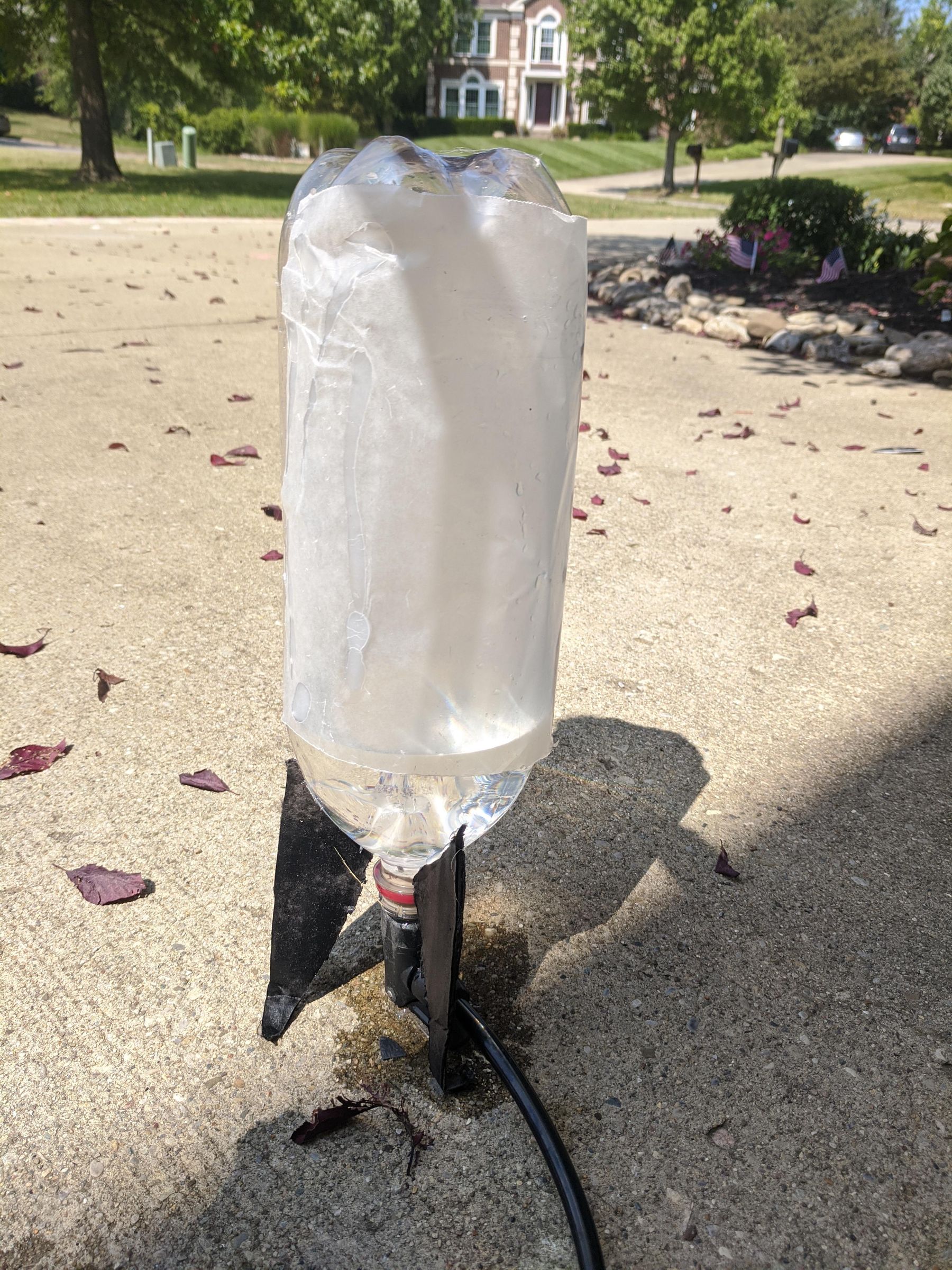 Air Powered Bottle Rocket : 5 Steps - Instructables