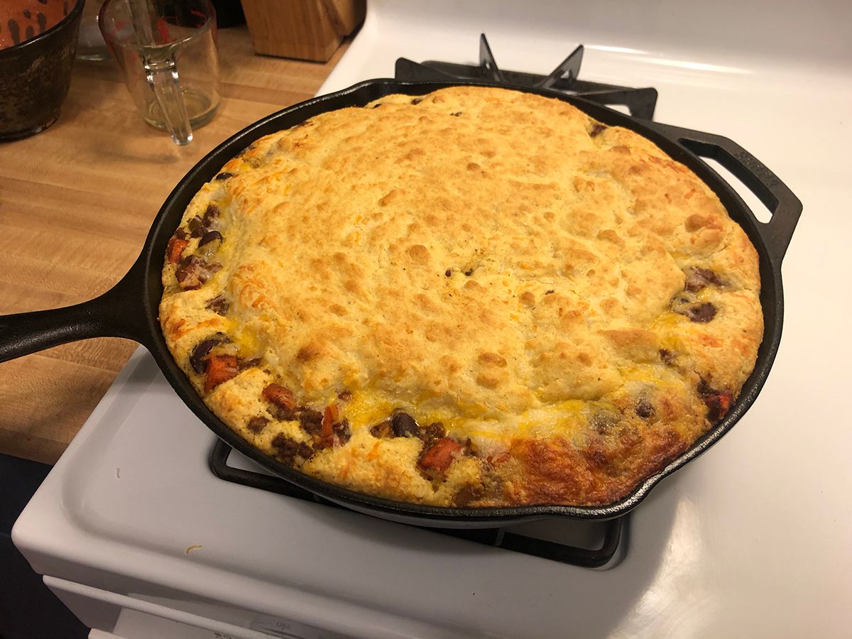 Ultimate Chili-Stuffed Cornbread : 4 Steps (with Pictures) - Instructables