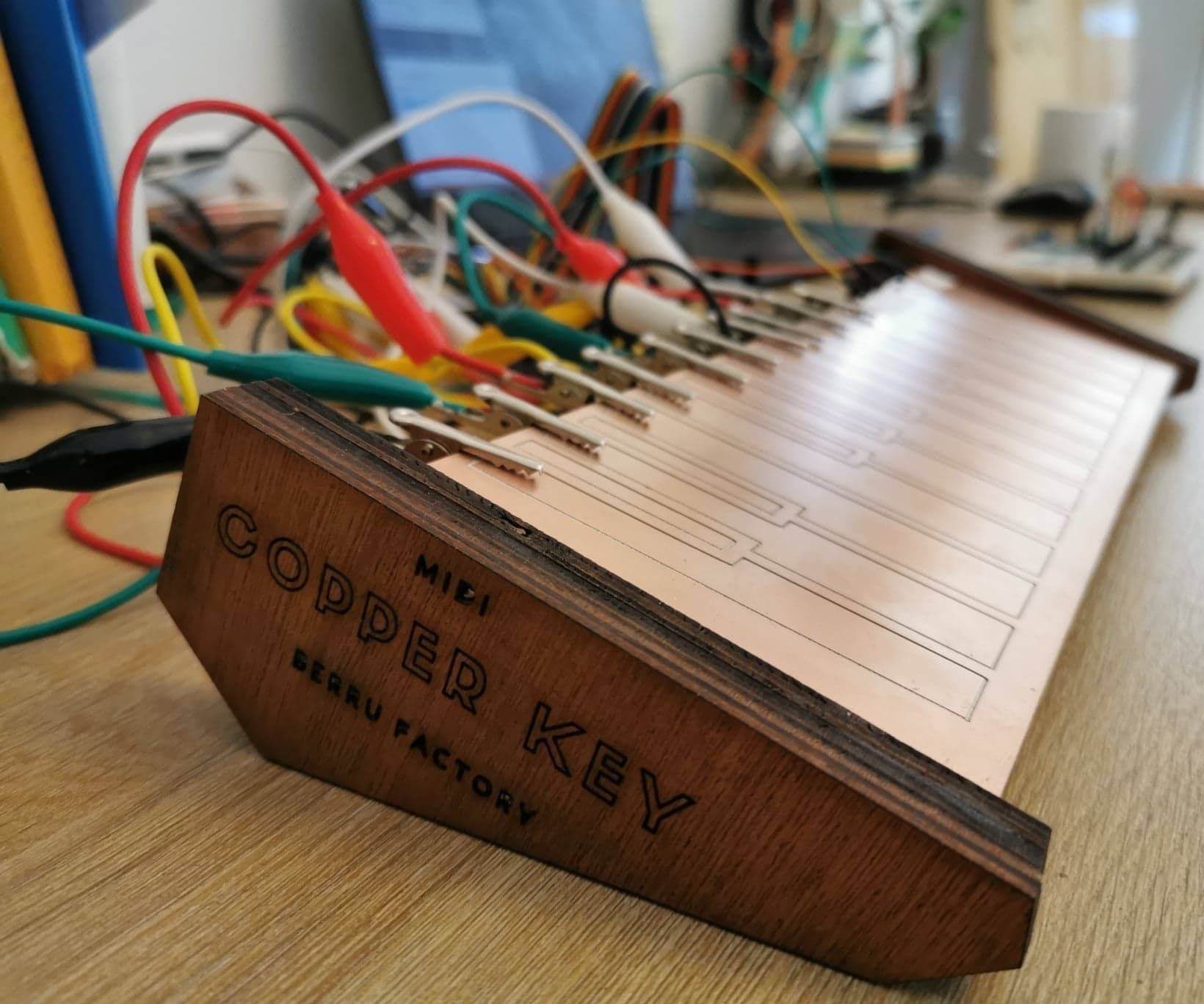 CLAVIER MIDI "COPPER KEY by Berru - Instructables