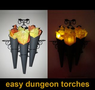 10 Minute Super Easy Dungeon Torches (with Pictures) - Instructables
