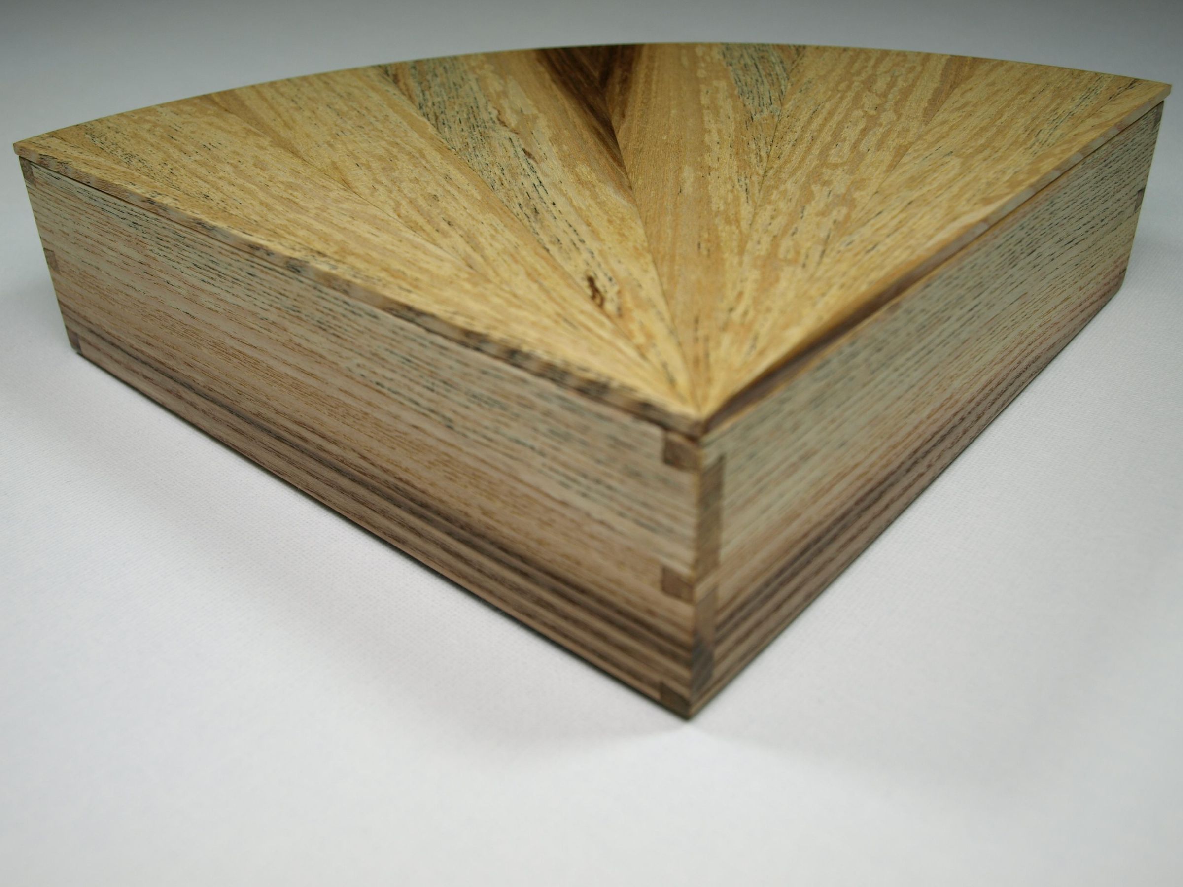 Bent Wood Quadrant Box With Fan Top : 6 Steps (with Pictures ...