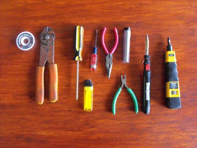 DIY Ethernet RJ-45 UTP Cable Tester UltraCheap (Wall Mountable) : 7 ...