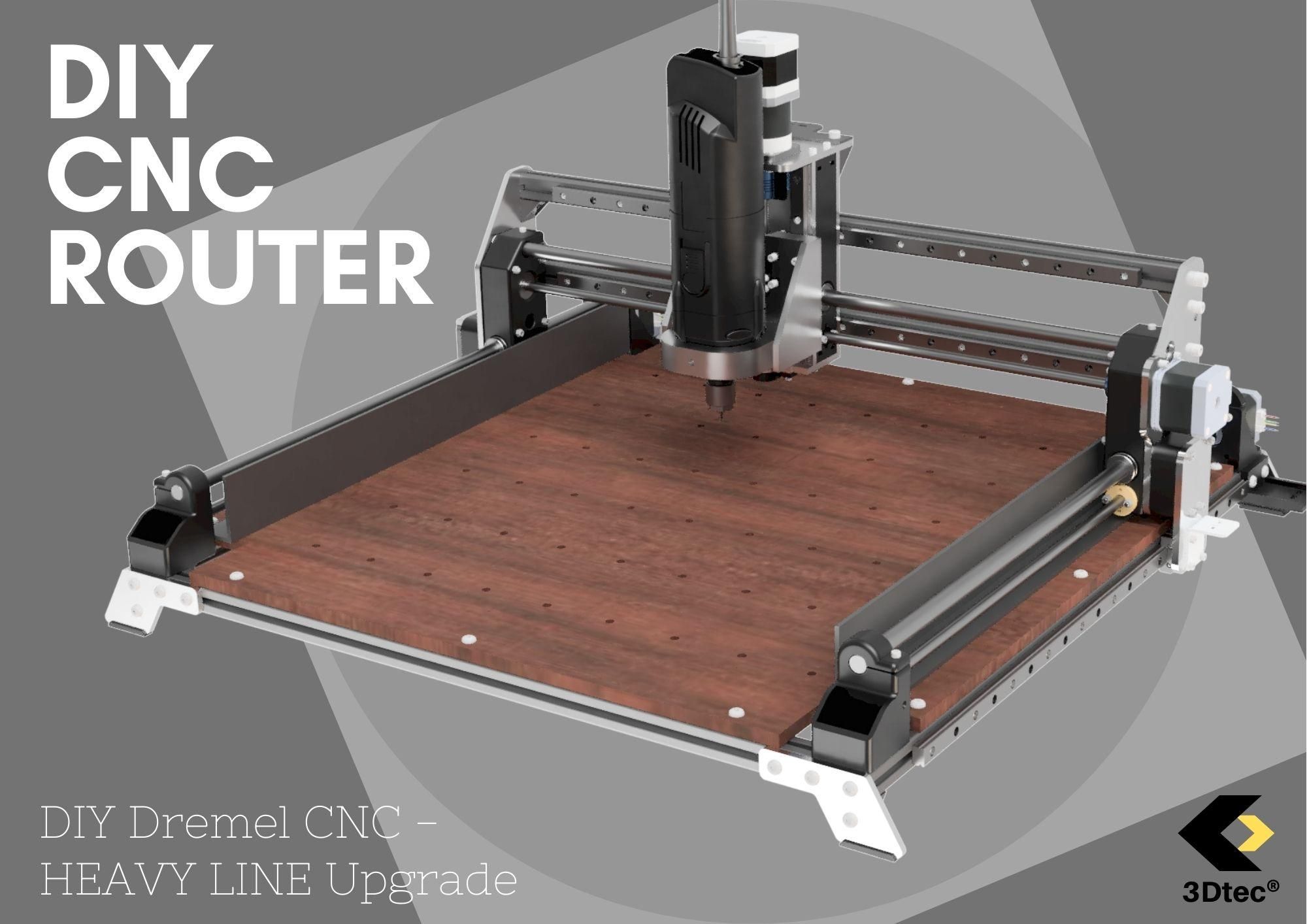 DIY Dremel CNC - Heavy Line : 8 Steps - Instructables