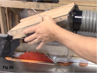 High Efficiency Table Saw Dust Hood : 18 Steps (with Pictures ...