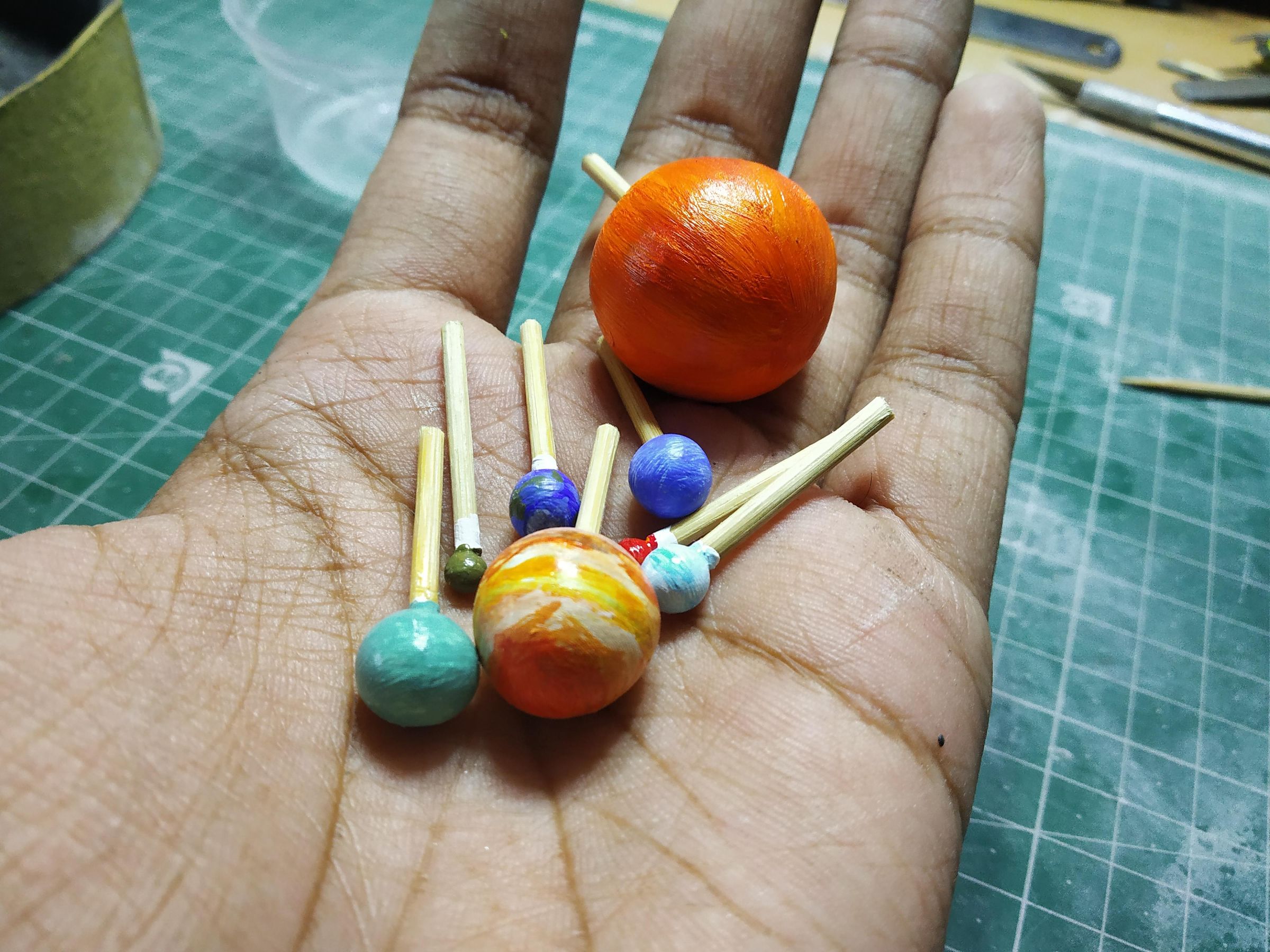 DIY Miniature Solar System... : 13 Steps (with Pictures) - Instructables