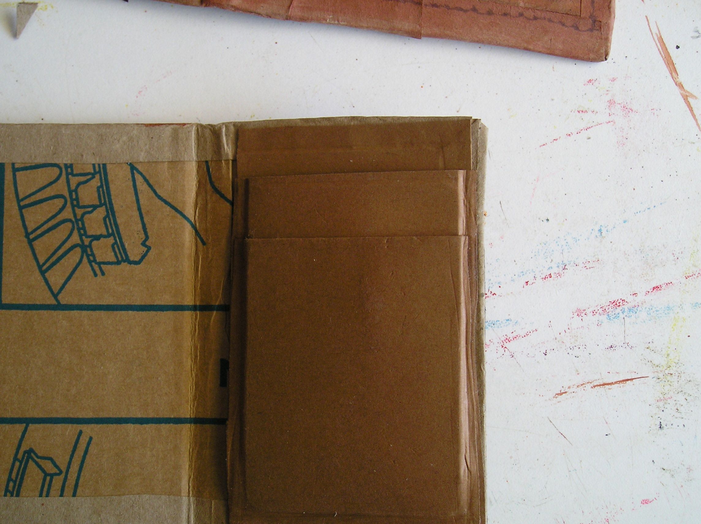 Use Cardboard to Make a Billfold or Wallet! : 8 Steps (with Pictures ...