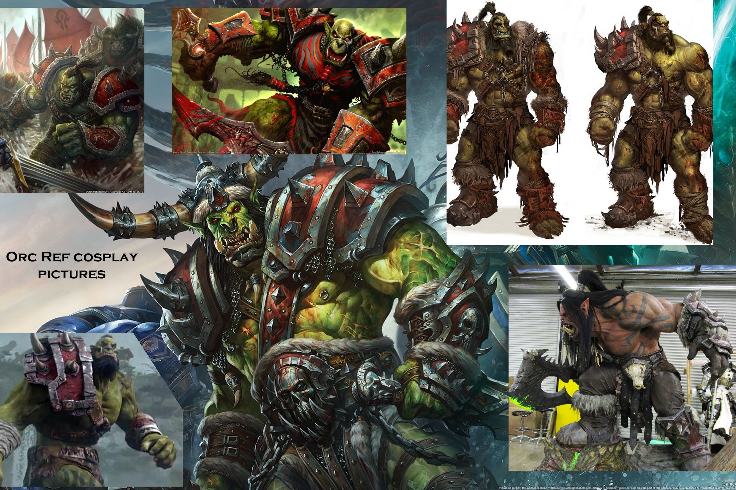 WarCraft Orc Full Scale Cosplay Costume : 37 Steps (with Pictures ...