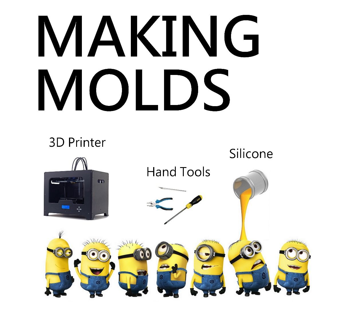 3D Printed Molds Casting Tutorial: Complex Shapes : 12 Steps (with ...