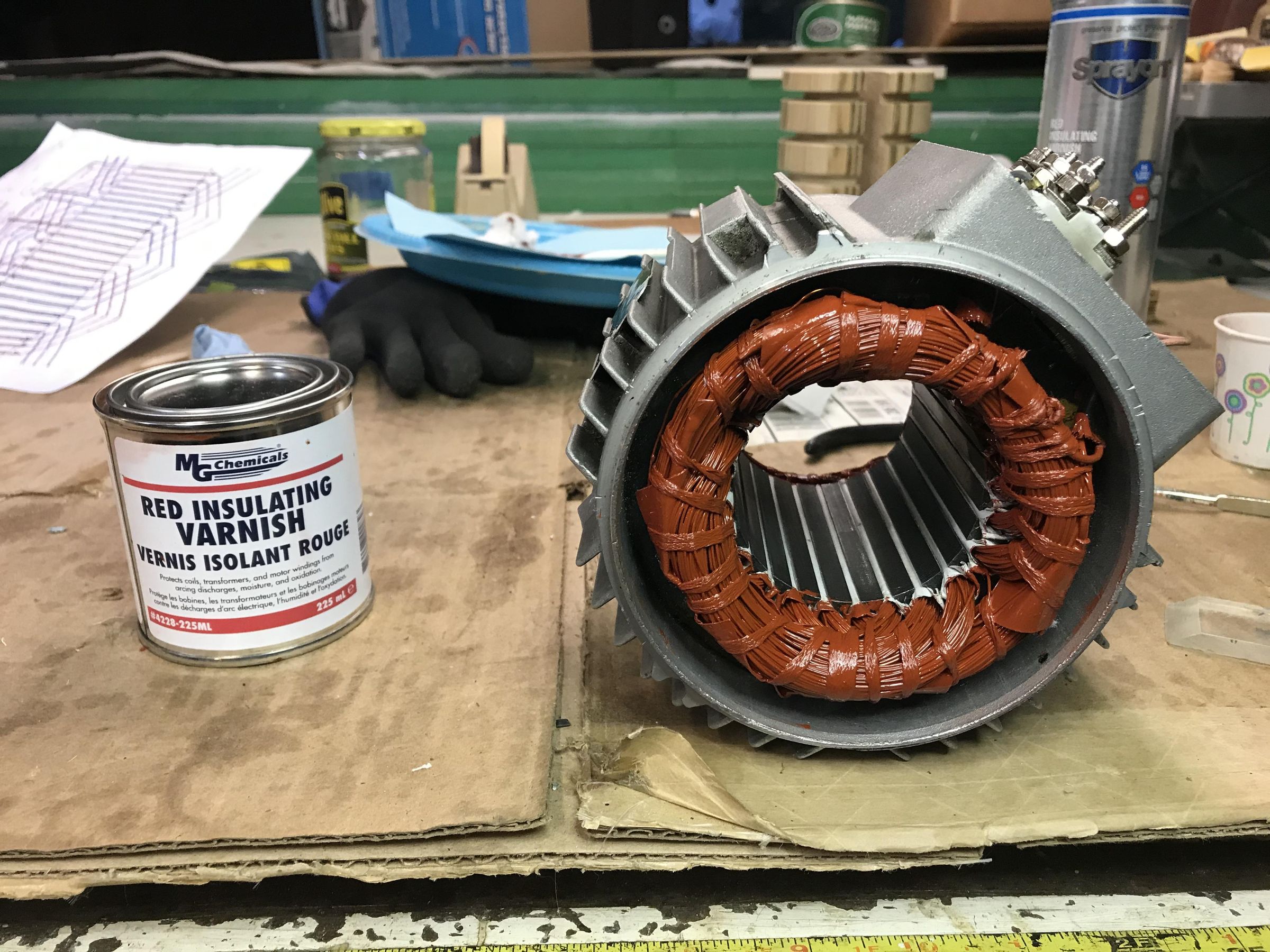 Rewinding and Renovation of the Electric Motor : 45 Steps (with ...