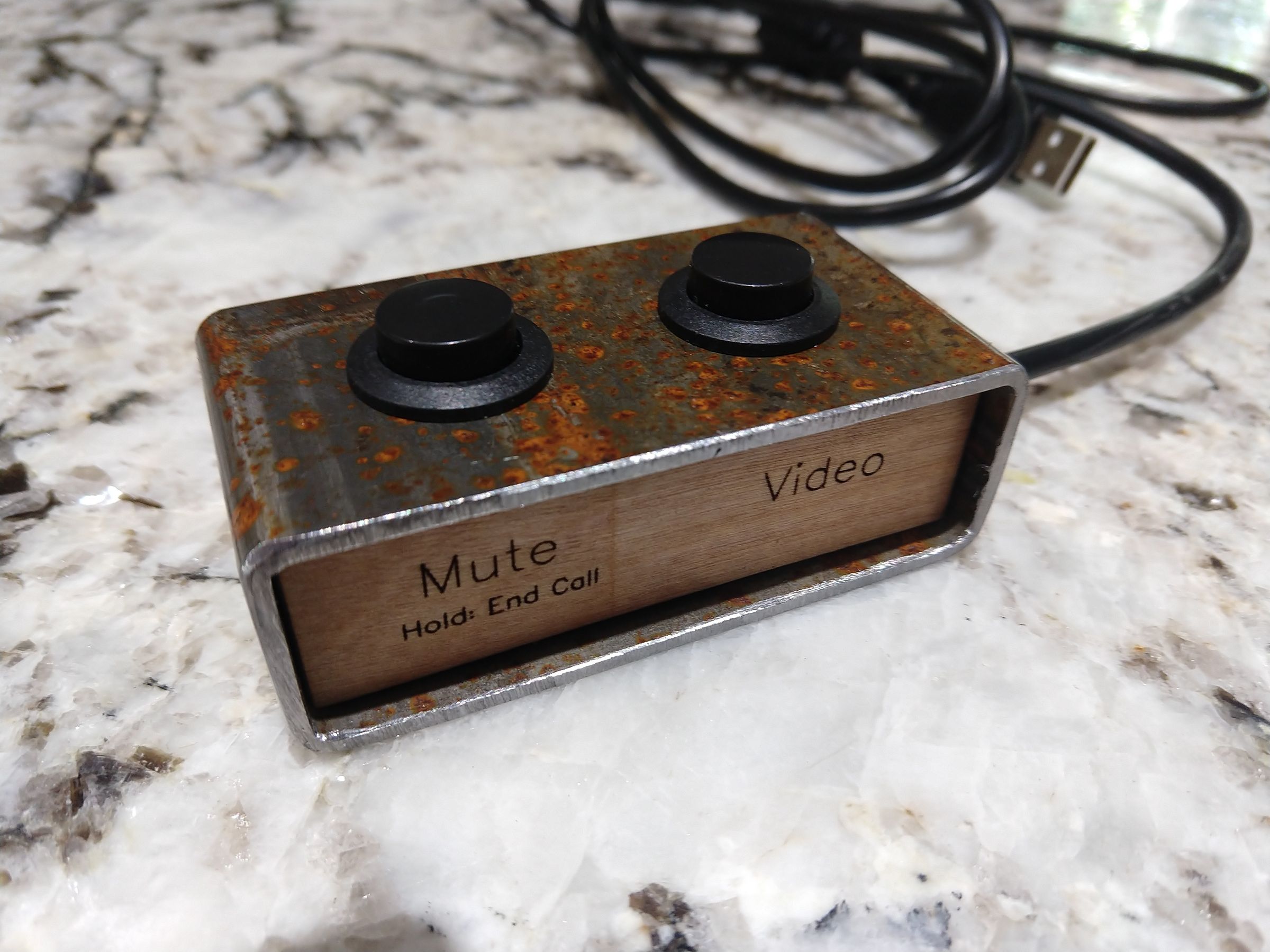 Zoom Meetings Physical Mute Button : 7 Steps (with Pictures ...