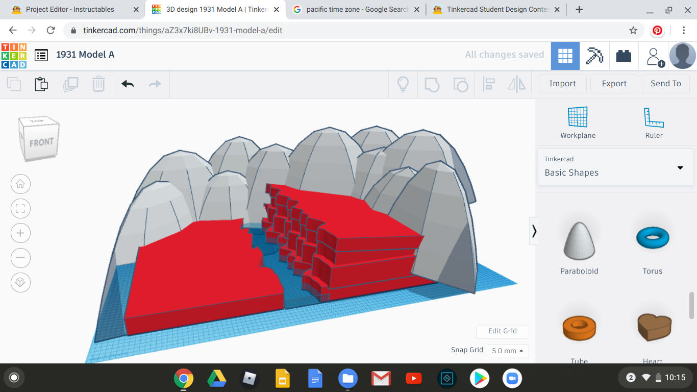 How to Make a Model a and Scene Using Tinkercad : 33 Steps (with ...