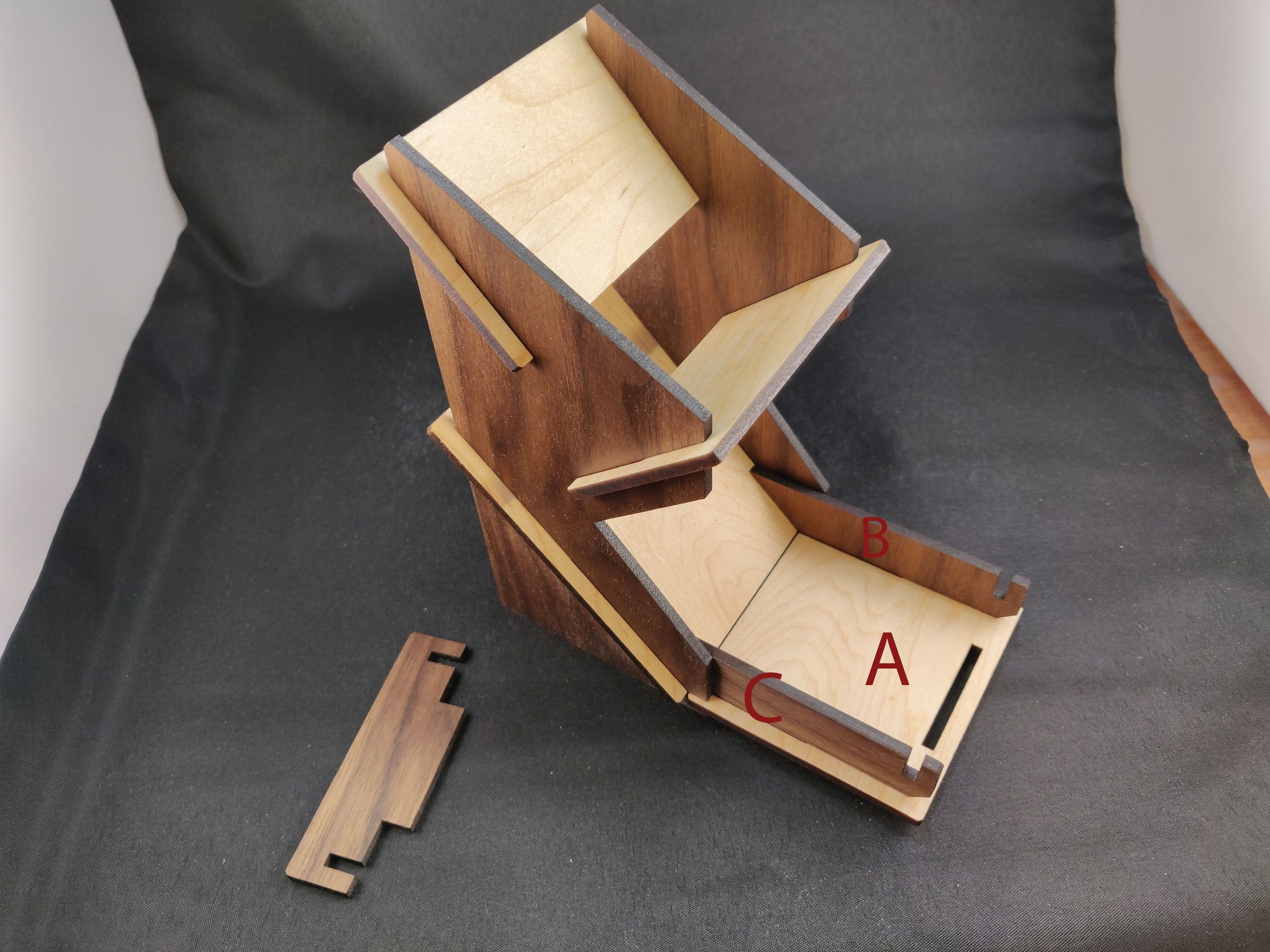 Flat-Pack Dice Tower : 3 Steps (with Pictures) - Instructables