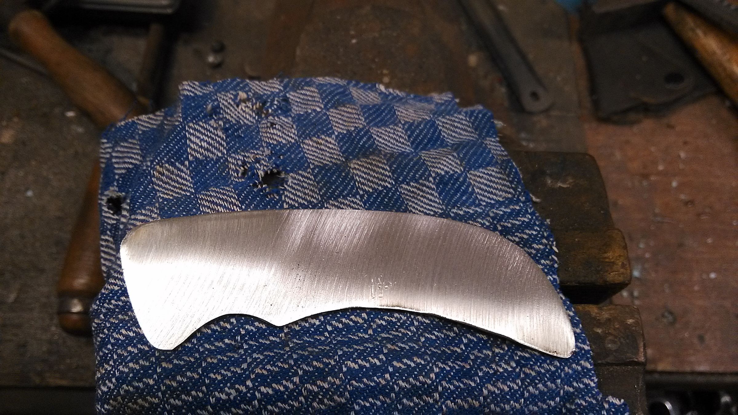 DIY Folding Knife With Button Lock : 11 Steps (with Pictures ...