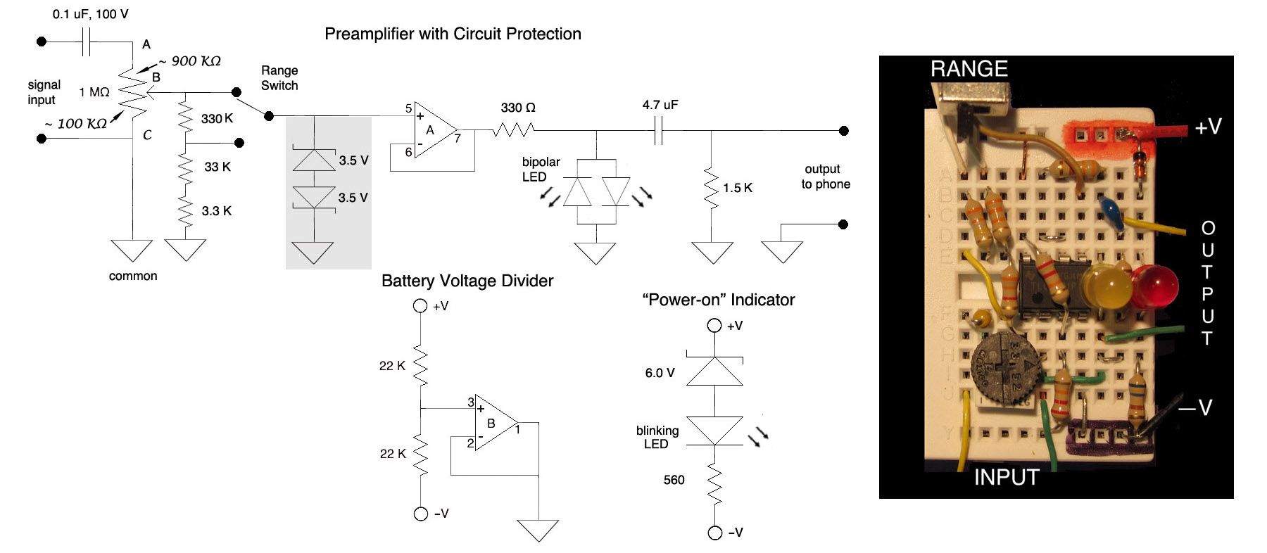 A Preamplifier for Smartphone Oscilloscopes : 6 Steps (with Pictures ...