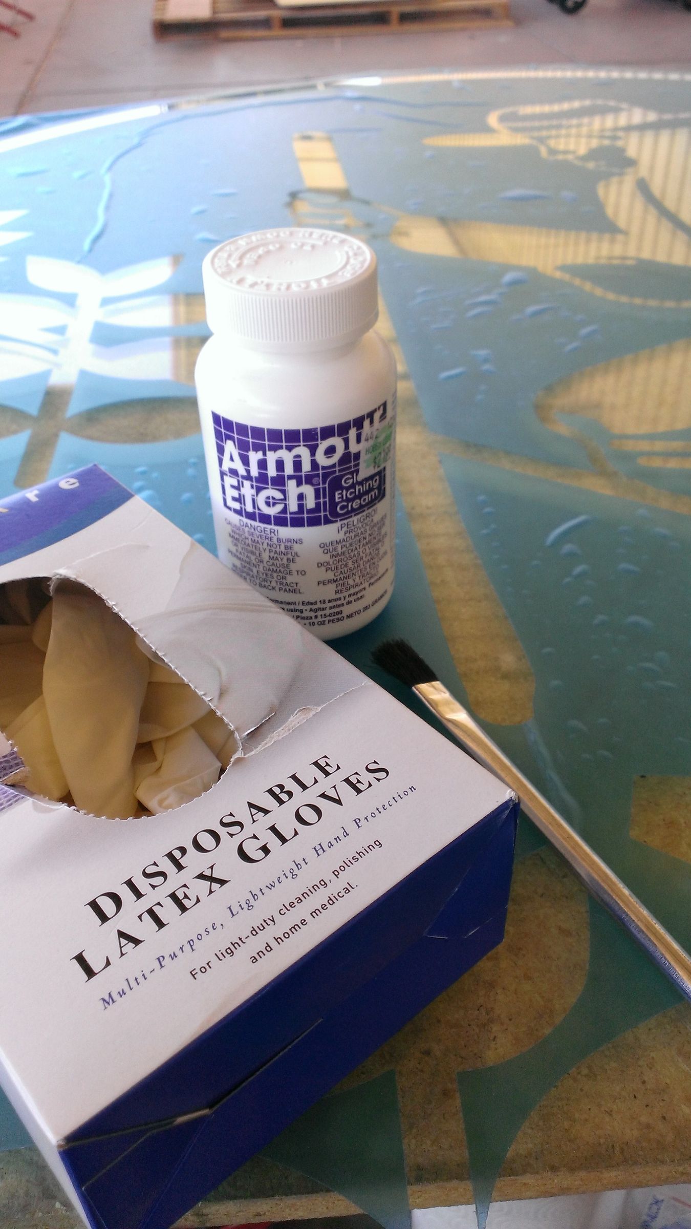 Large Scale Glass Etching : 7 Steps - Instructables