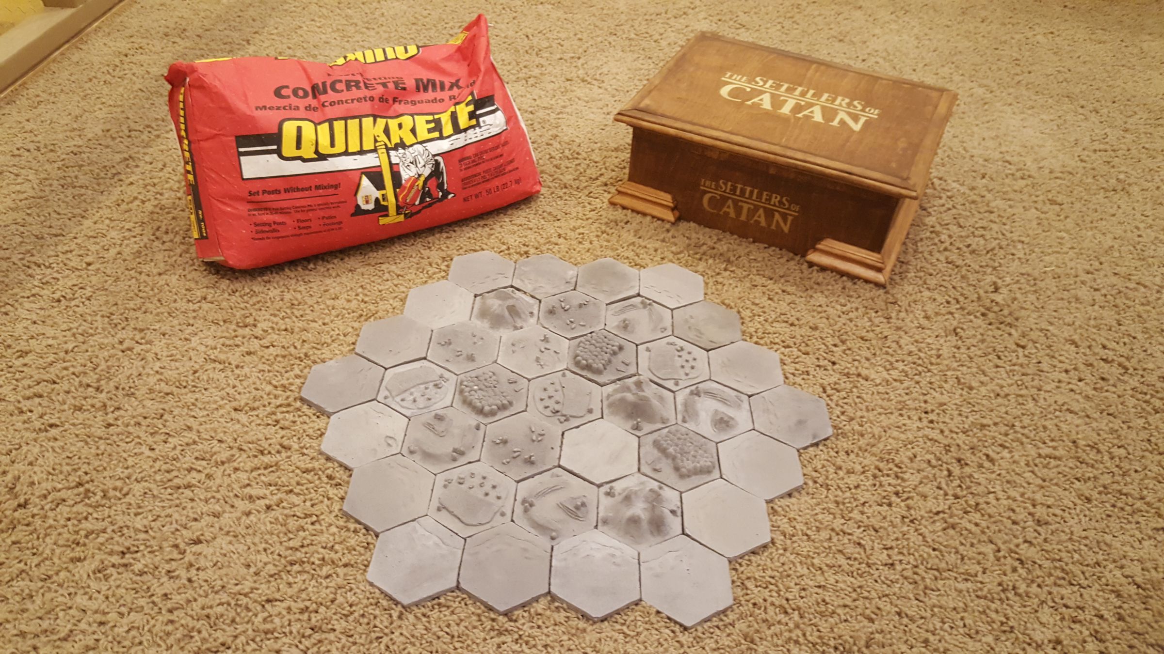 Hand Sculpted 3D Settlers of Catan Tiles & Hand Crafted Box : 10 Steps ...