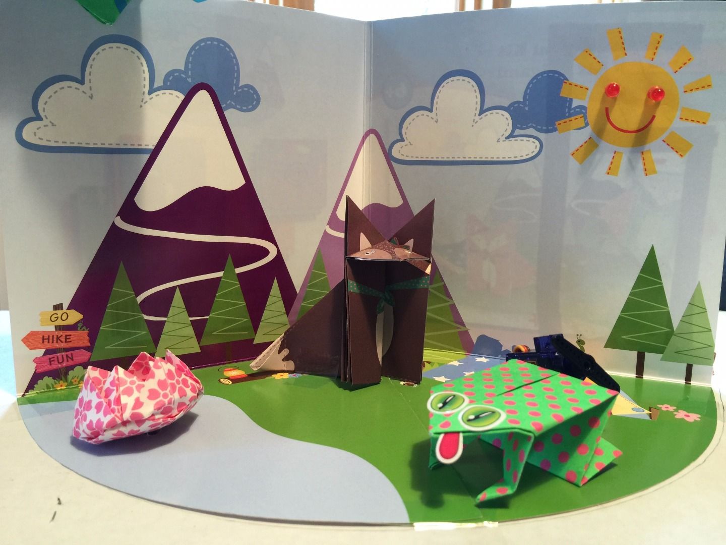 Let's Go Camping! Interactive Diorama : 14 Steps (with Pictures ...