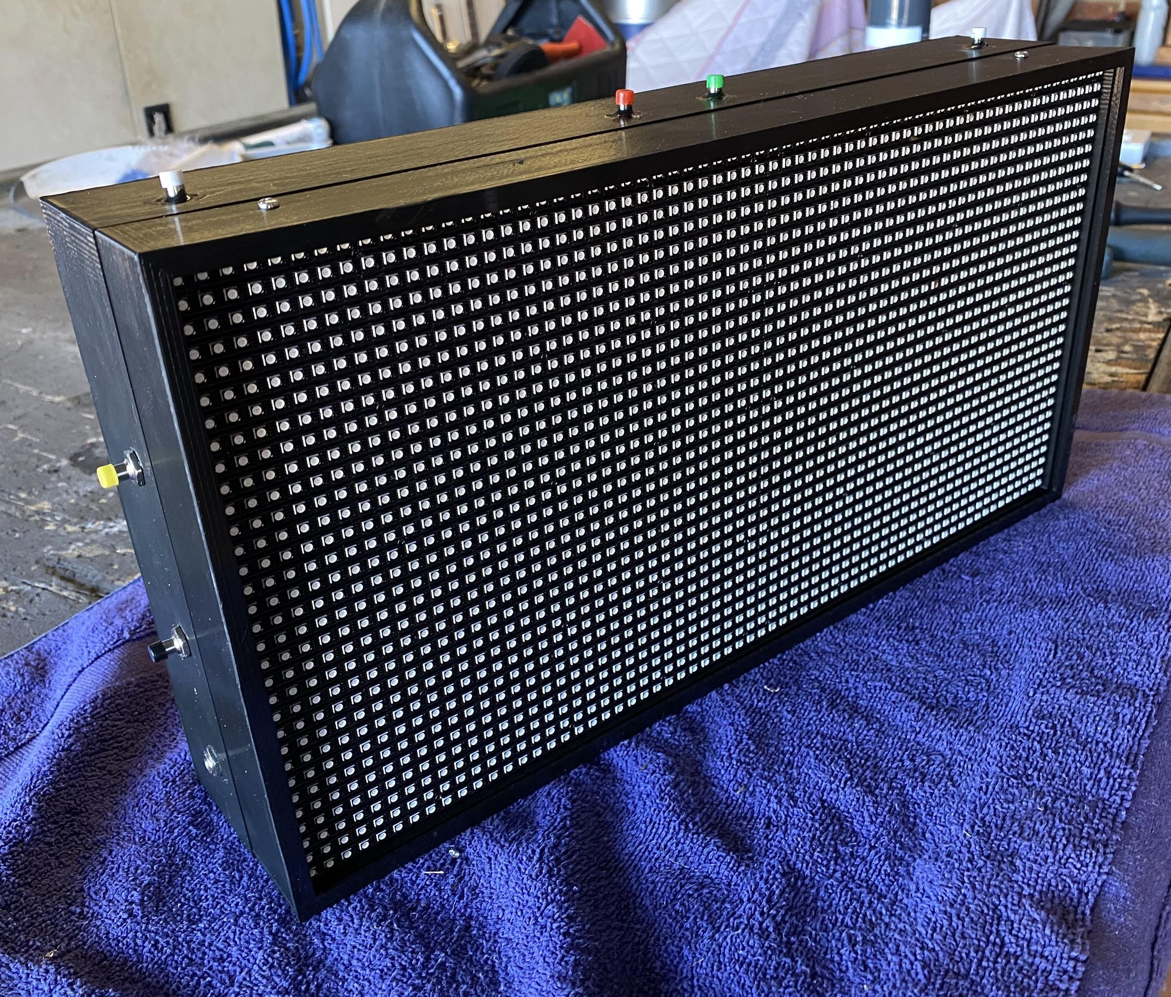 RGB LED Matrix 64x32 Scoreboard : 6 Steps - Instructables