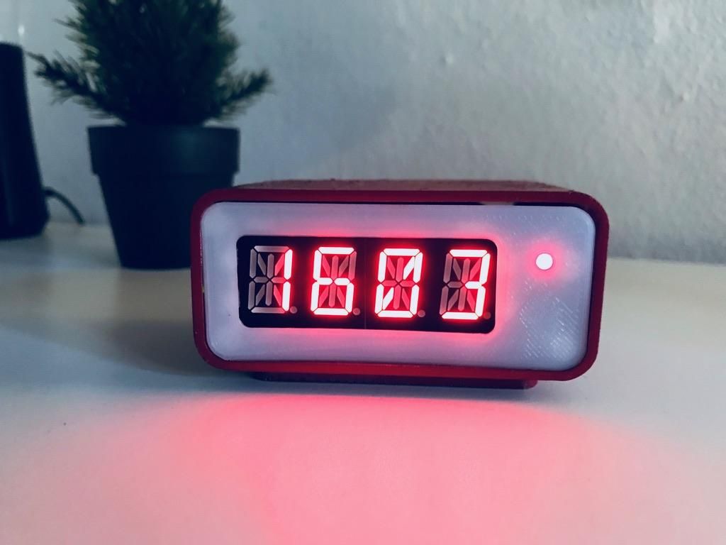 Retro Digital Clock W/ Raspberry Pi Zero : 6 Steps (with Pictures ...