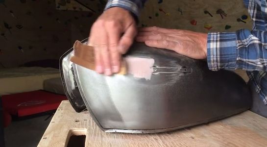 Repair a Motorcycle Gas Tank Dent or Ding With Bondo Filler - Instructables