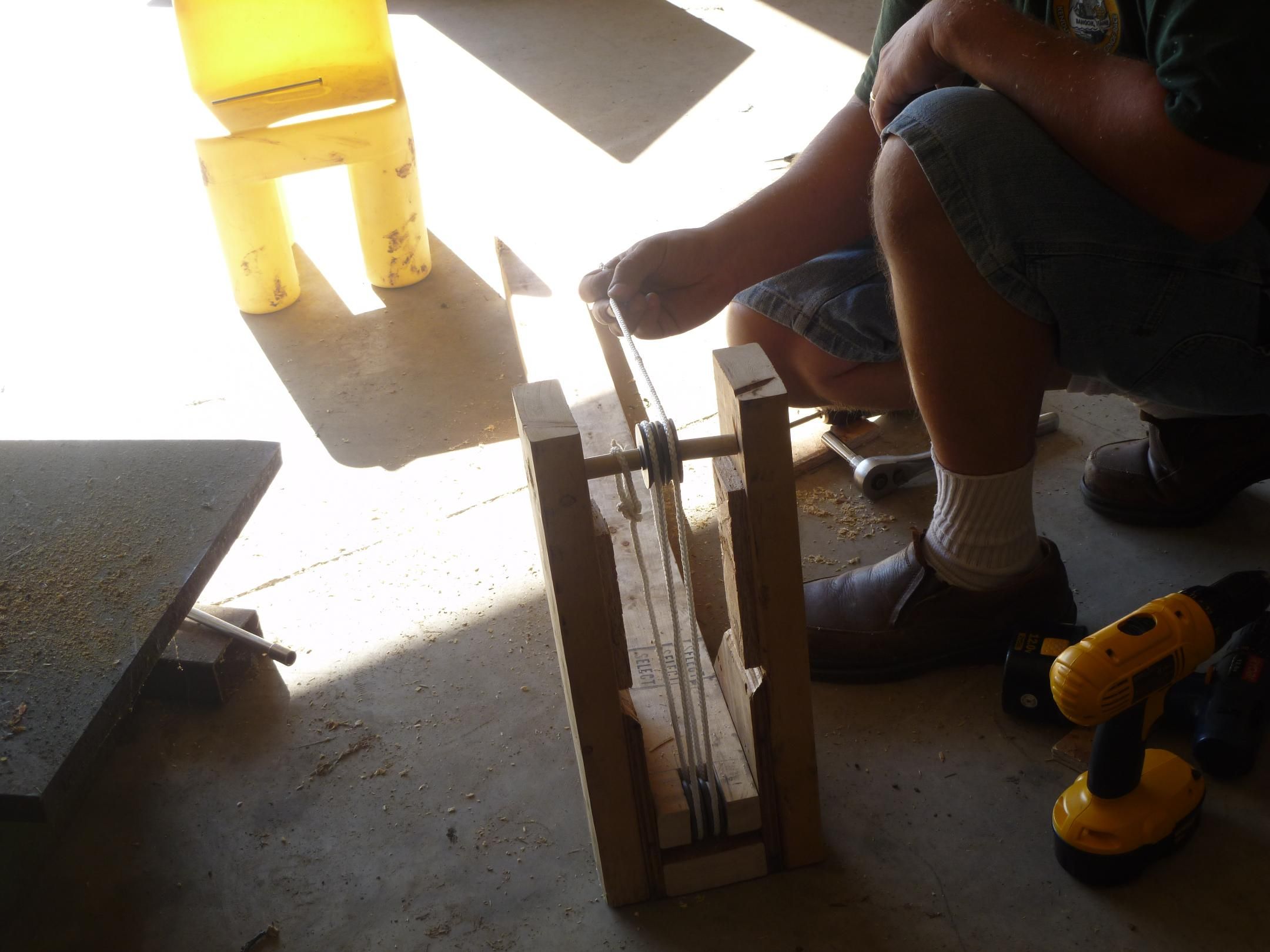 Step-n-Start - a Motor Pull-Starting Assist for Those That Need a ...