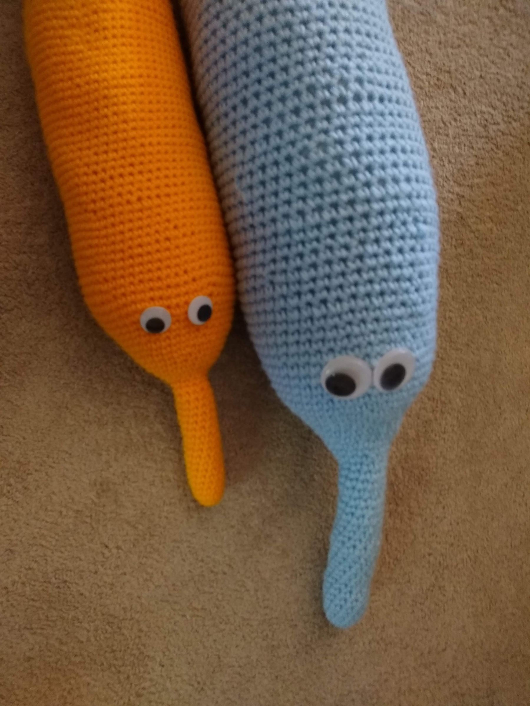 Stuffed Animals & Plushies Large Crochet Worm Toys & Games etna.com.pe