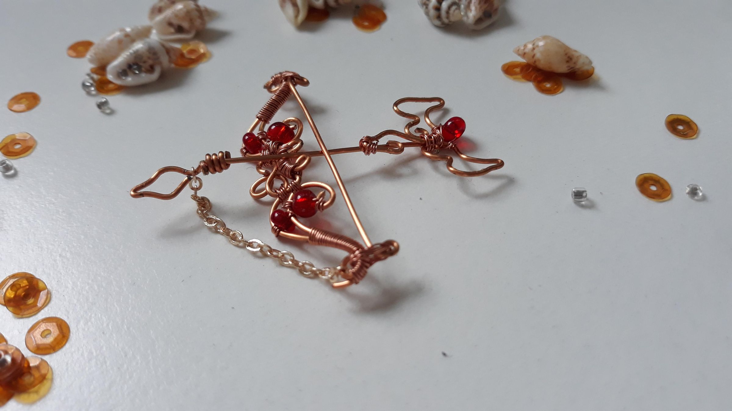 Phoenix Inspired Red Archer Pin : 15 Steps (with Pictures) - Instructables