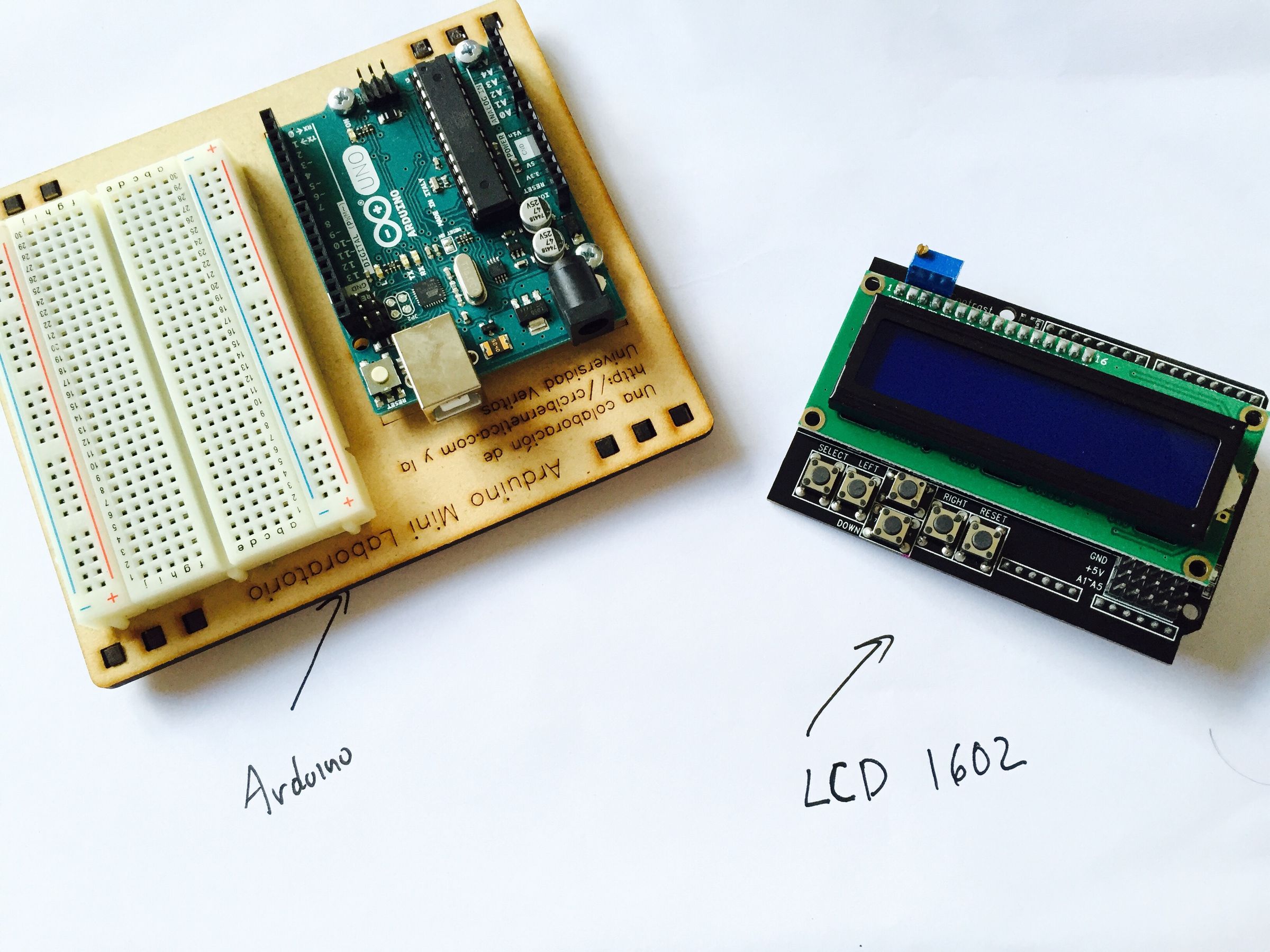 Arduino Con Pantalla LCD 1602 : 4 Steps (with Pictures) - Instructables