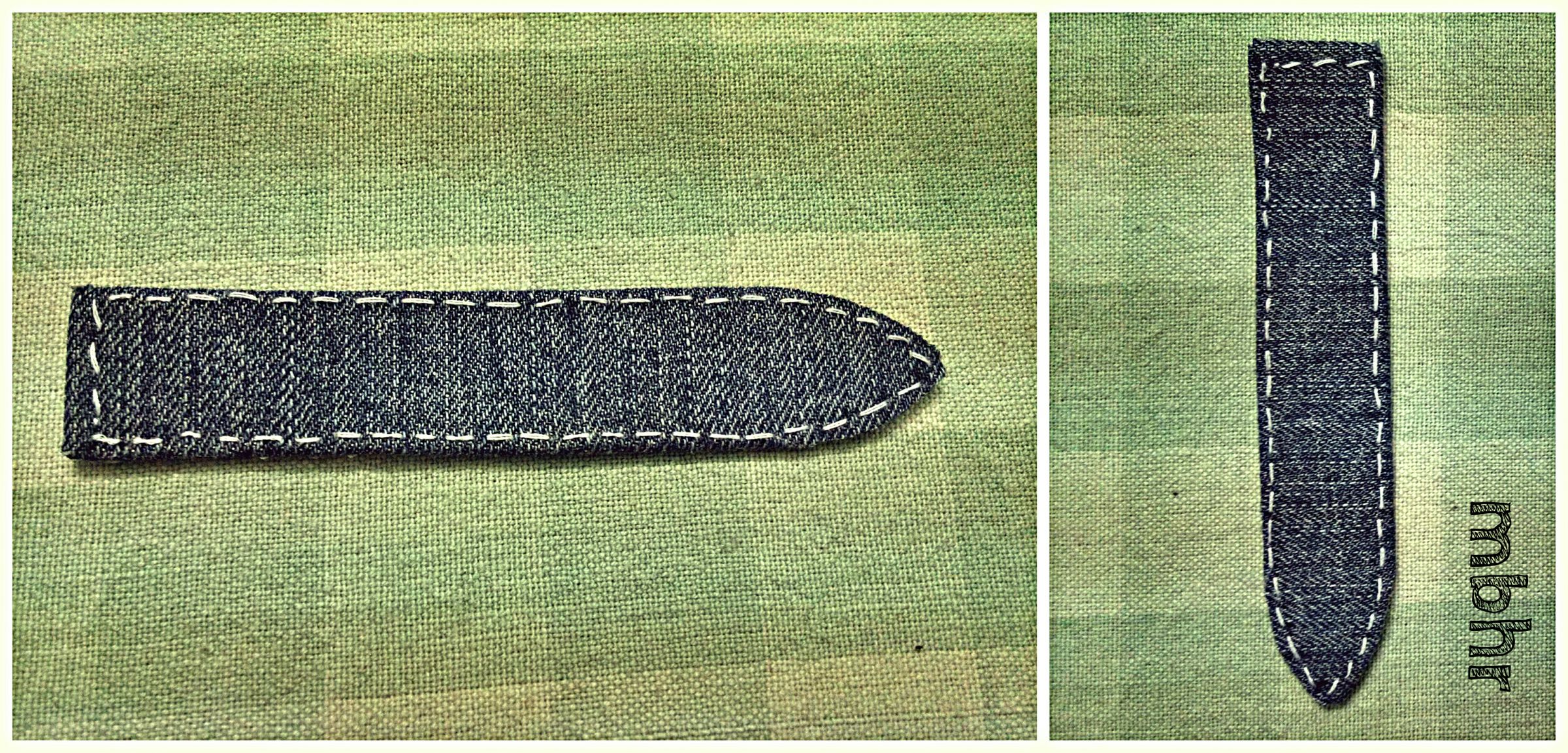 DIY Denim Watch Strap : 10 Steps (with Pictures) - Instructables