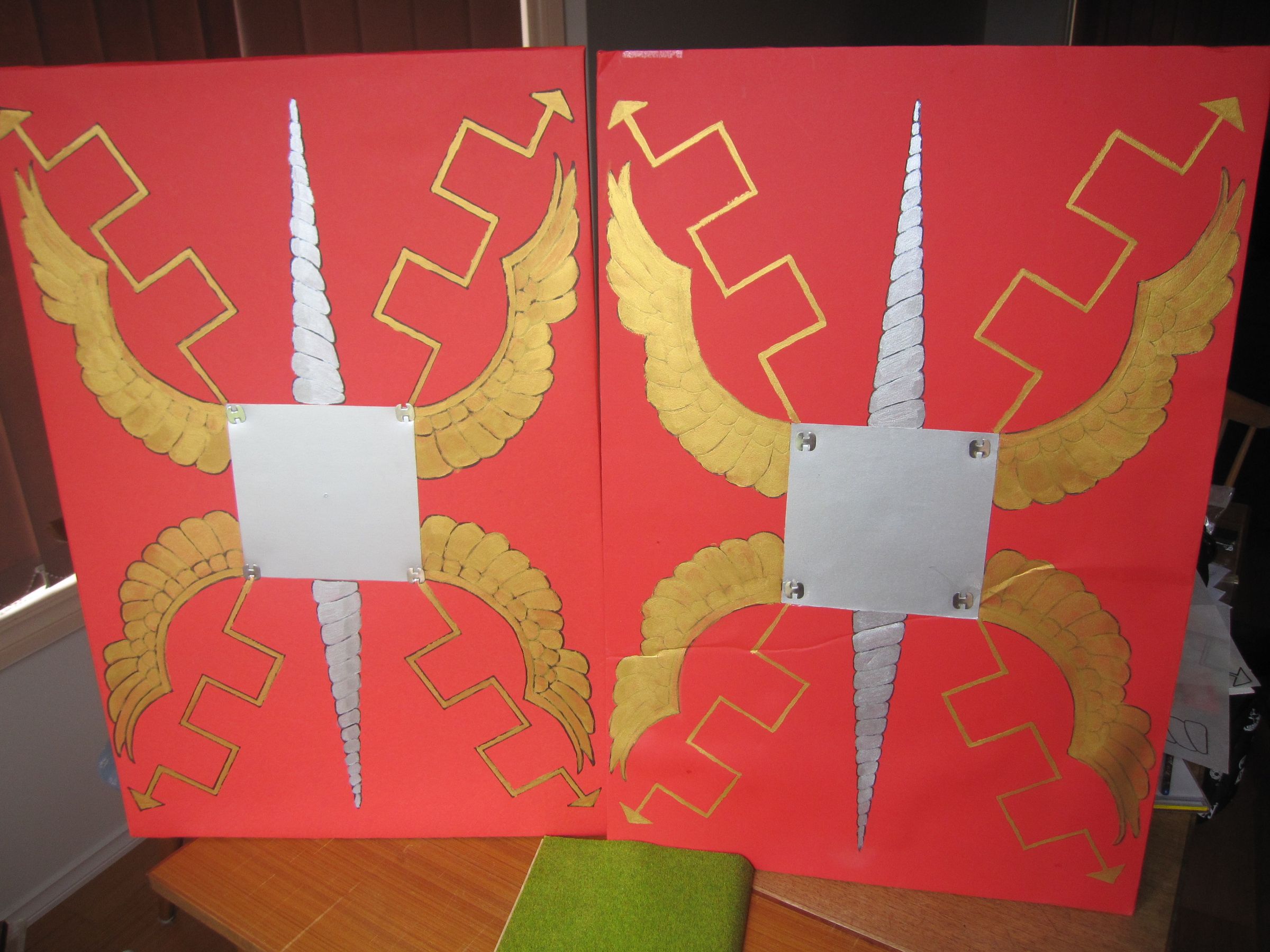 How to Make a Roman Shield : 8 Steps - Instructables