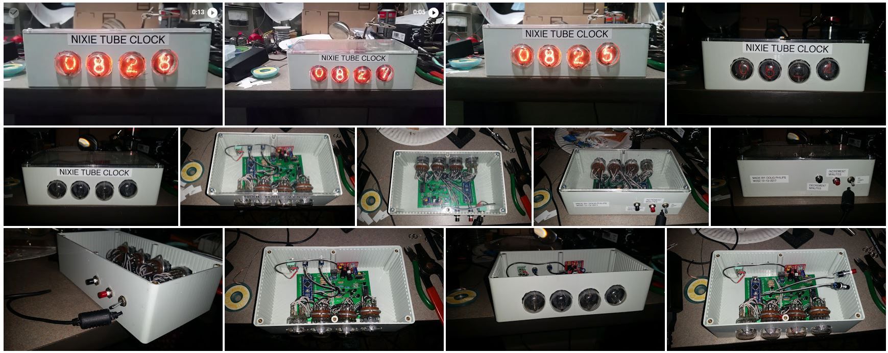 Arduino 4 Tube Multiplexed Nixie Clock : 10 Steps (with Pictures ...