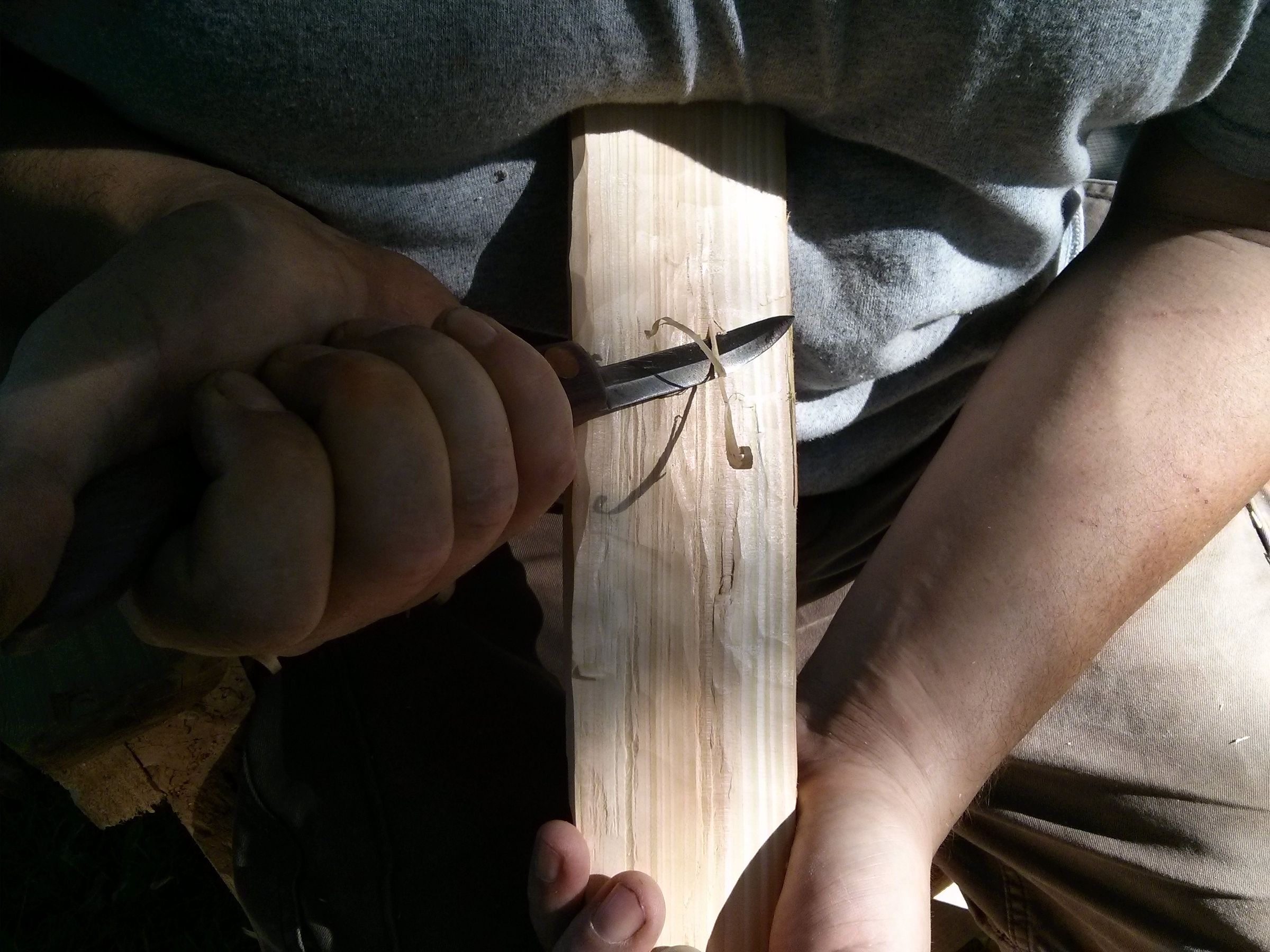 Primitive Net Making From Carving Your Needle to Weaving Your Net : 10 ...