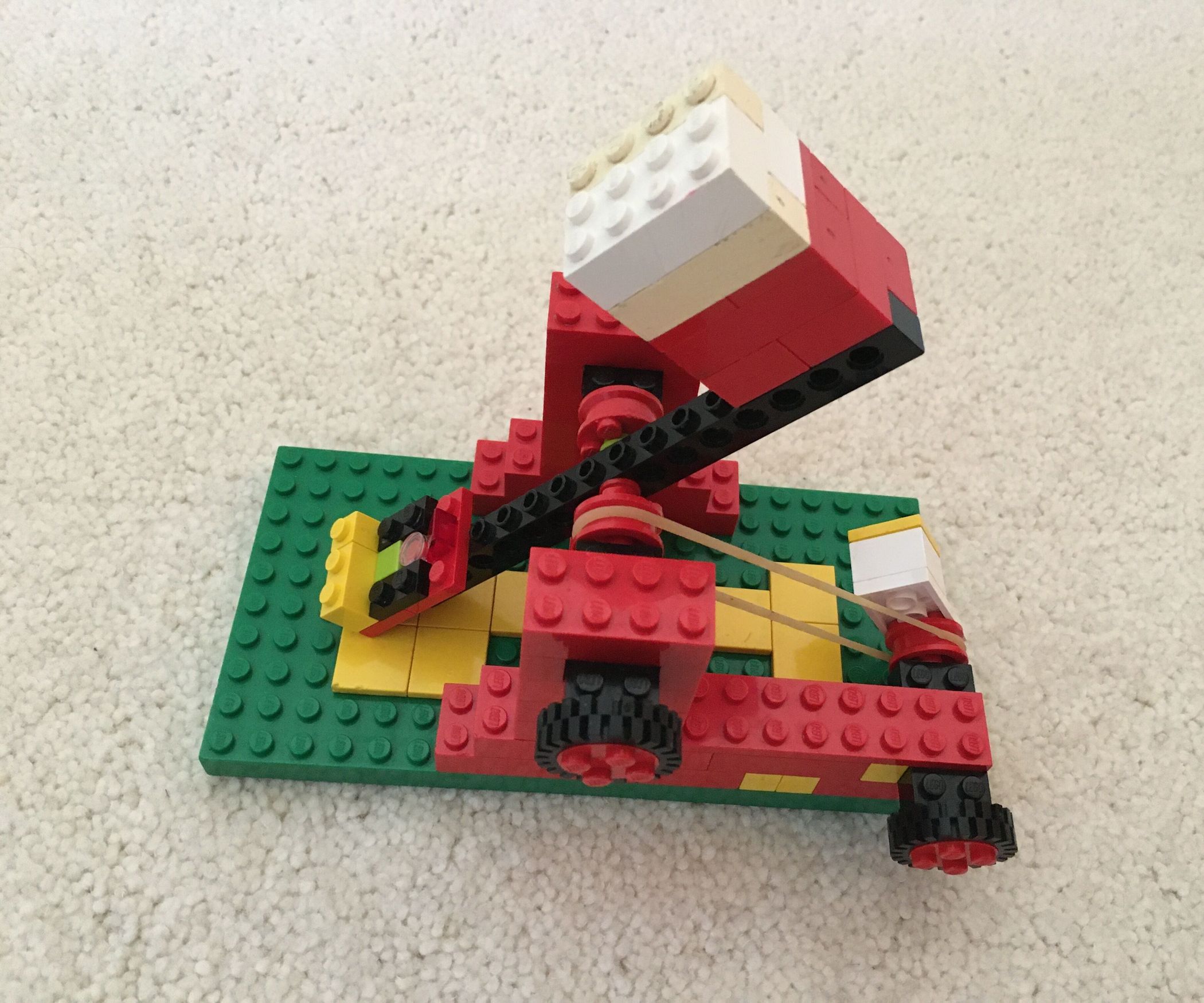 Lego Catapult Using Pivot, Lever and Wheel and Axel : 8 Steps (with ...