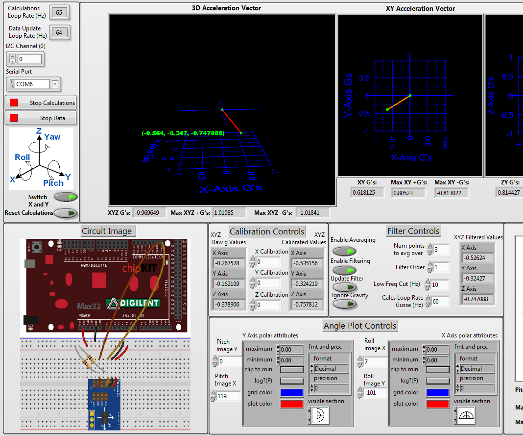 Stationary Accelerometer Tilt Sensor 3 Steps Instructables