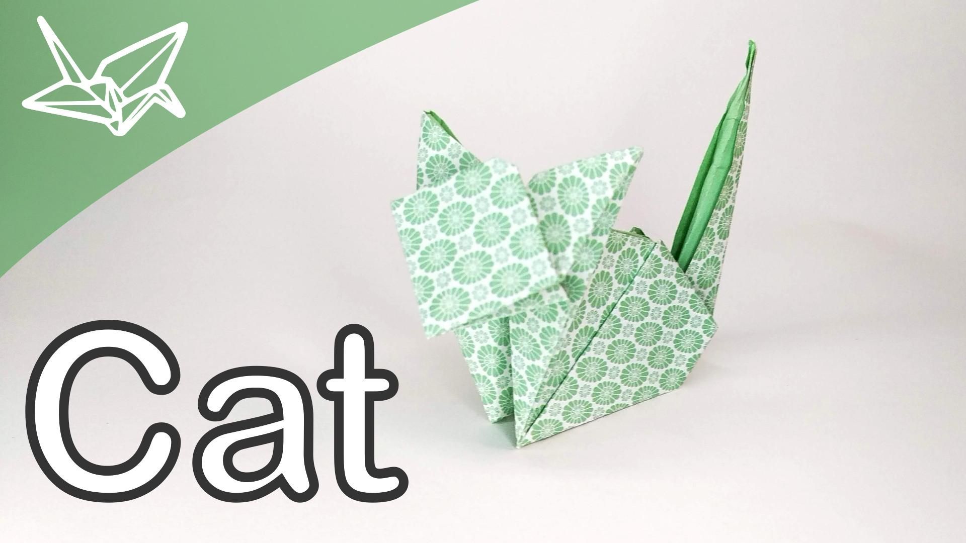 Origami Cat : 18 Steps (with Pictures) - Instructables