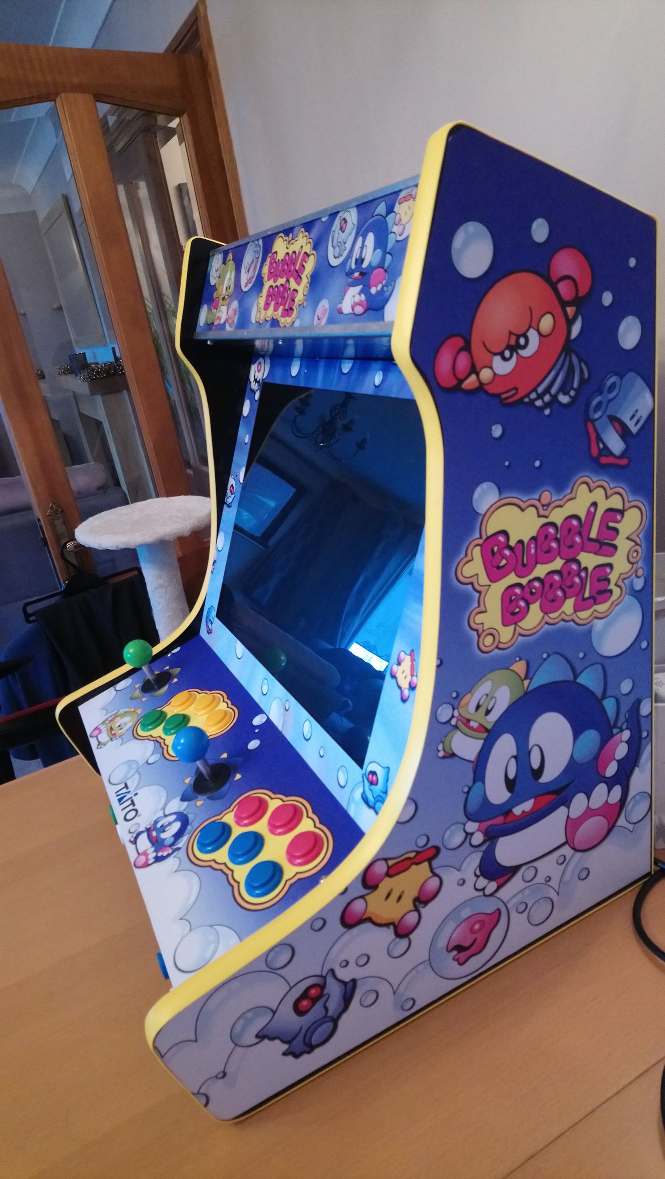 Bubble Bobble Arcade Cabinet (Bartop) : 14 Steps (with Pictures ...
