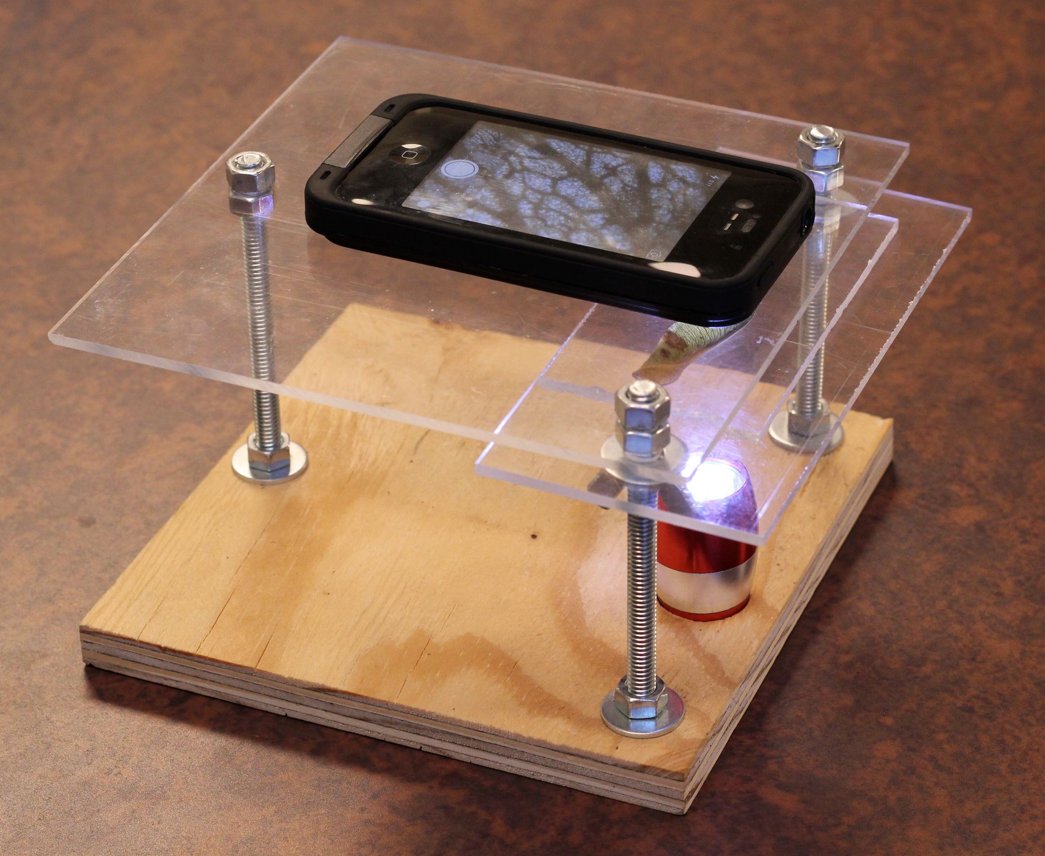 $10 Smartphone to Digital Microscope Conversion! : 9 Steps (with ...
