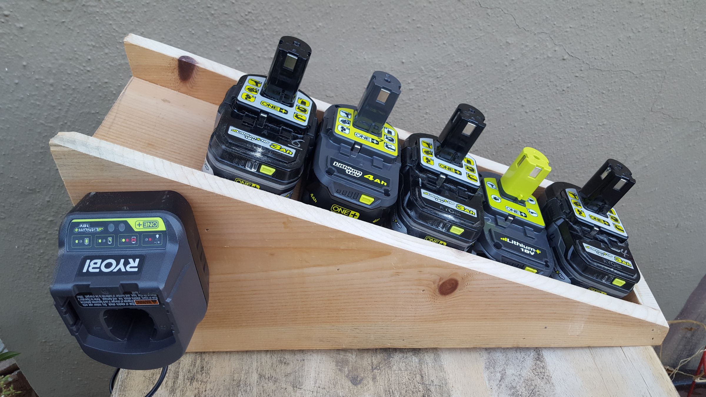 Battery Slide (Cordless Tool Battery Holder) : 5 Steps (with Pictures ...