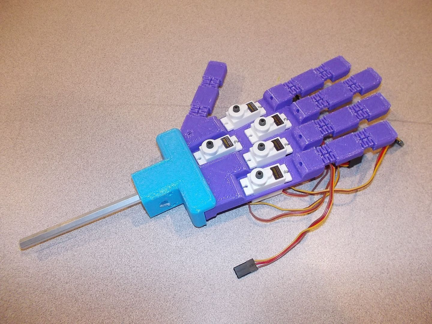 ASPIR: Full-Size 3D-Printed Humanoid Robot : 80 Steps (with Pictures ...