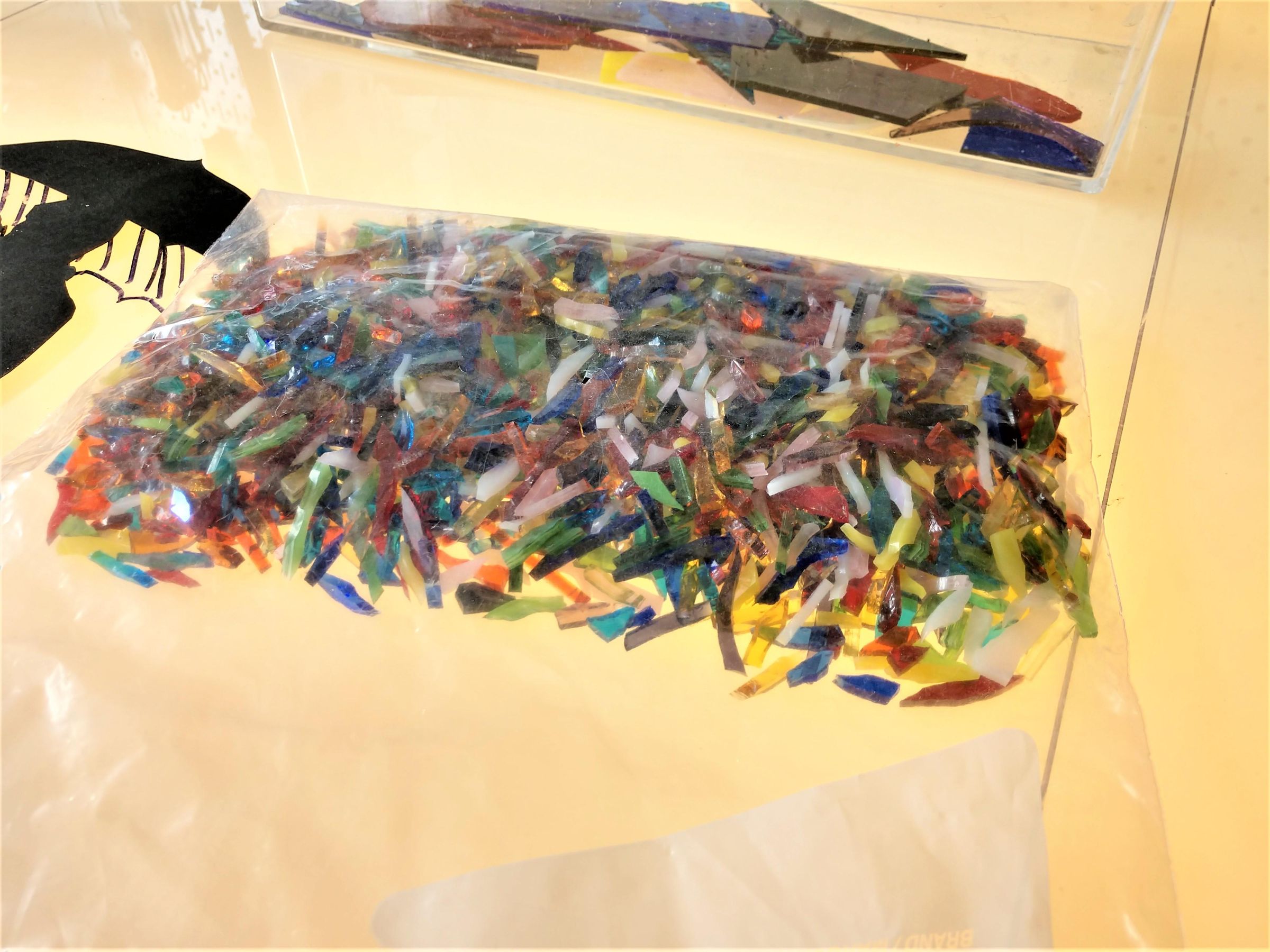 Scrap Stained Glass Panel : 5 Steps (with Pictures) - Instructables