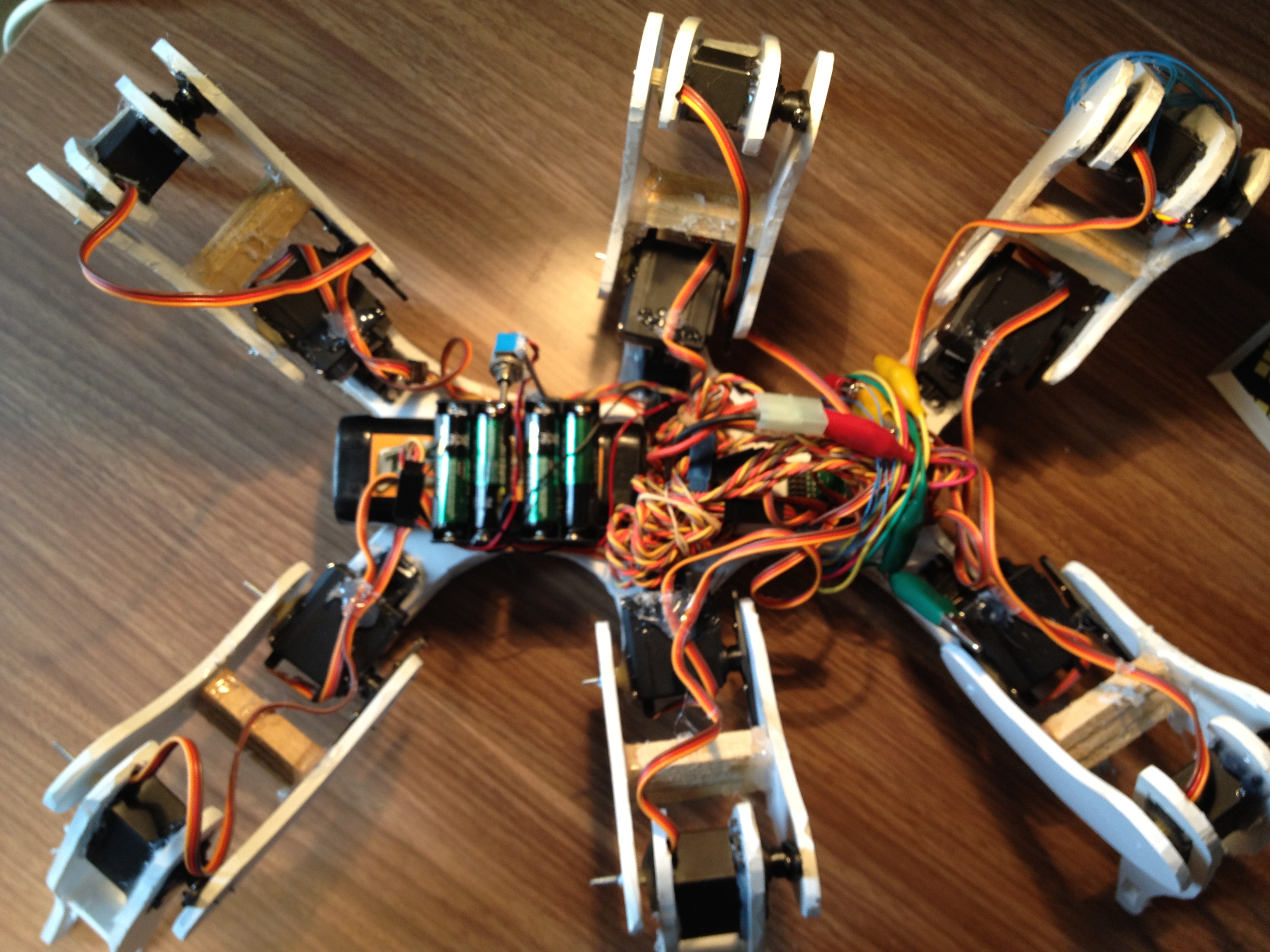 Let Us Build a Handmade Hexapod Robot : 11 Steps (with Pictures ...