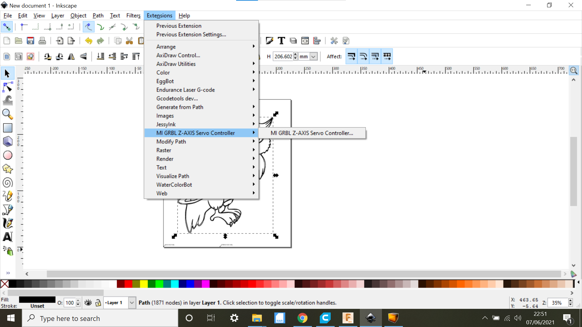 Inkscape Bird Sketch With DIY Drawing Machine - Instructables