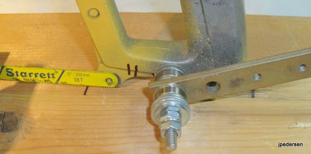 Home Made Powered Hacksaw Now With Start /Stop and Auto Shut Off ...