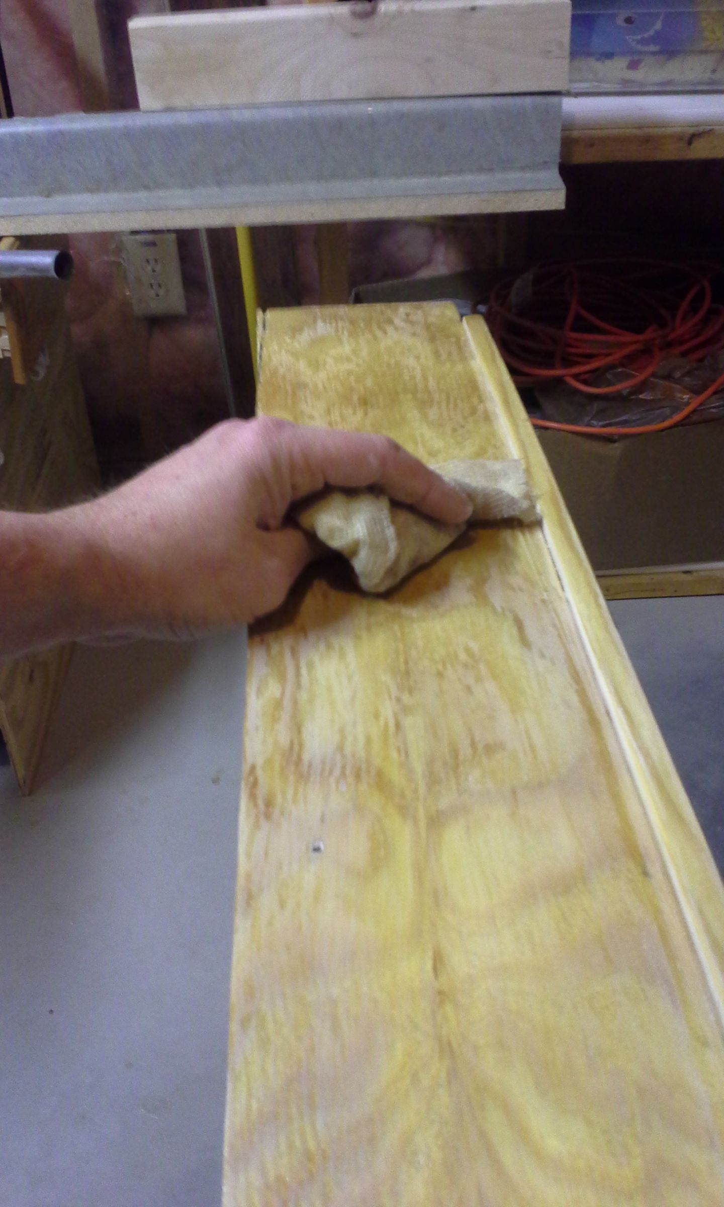 Home Bar With Reclaimed Bowling Alley Bar Top : 15 Steps (with Pictures ...
