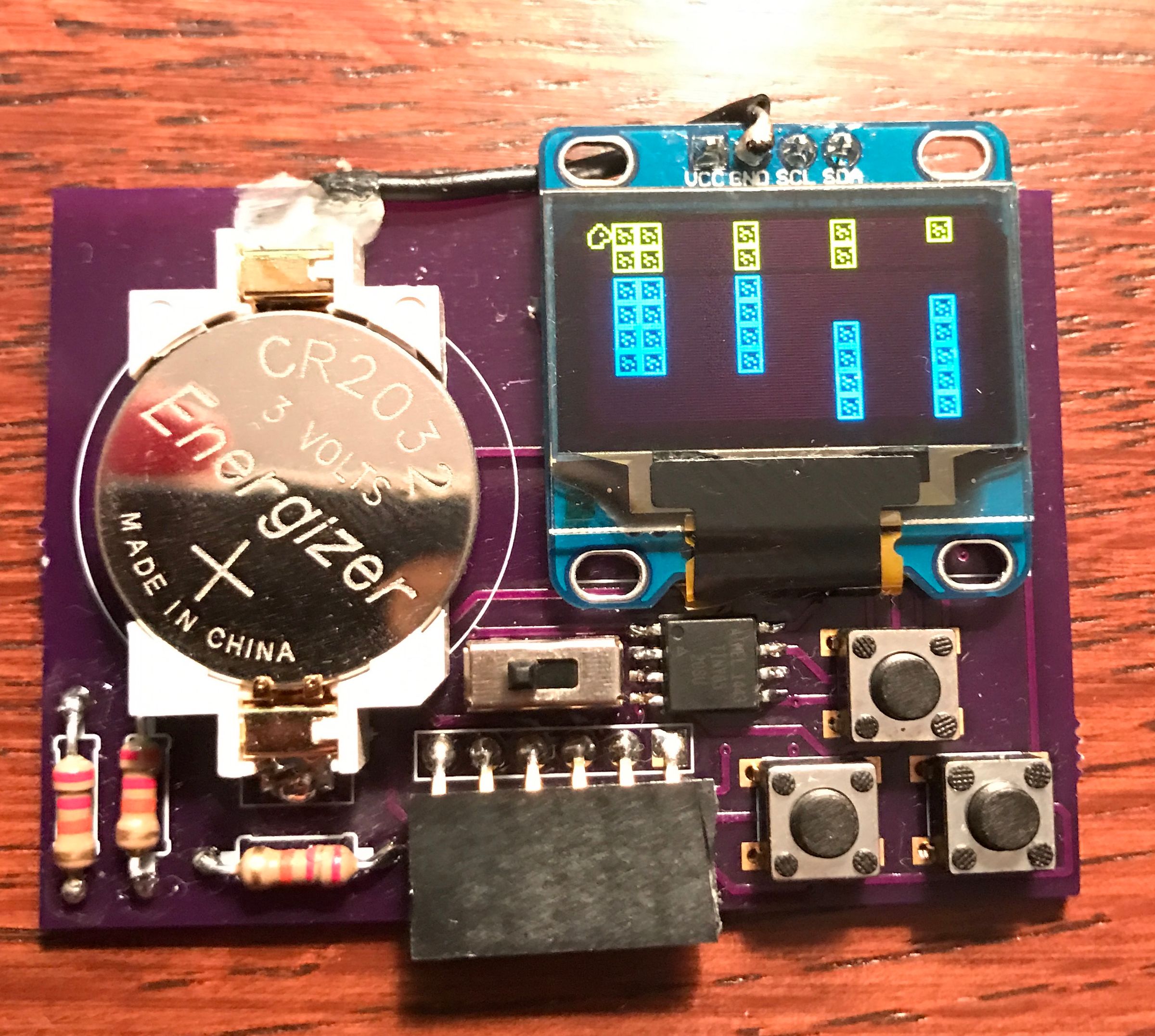 Flappy Bird on ATtiny85 and OLED Display SSD1306 : 6 Steps (with ...